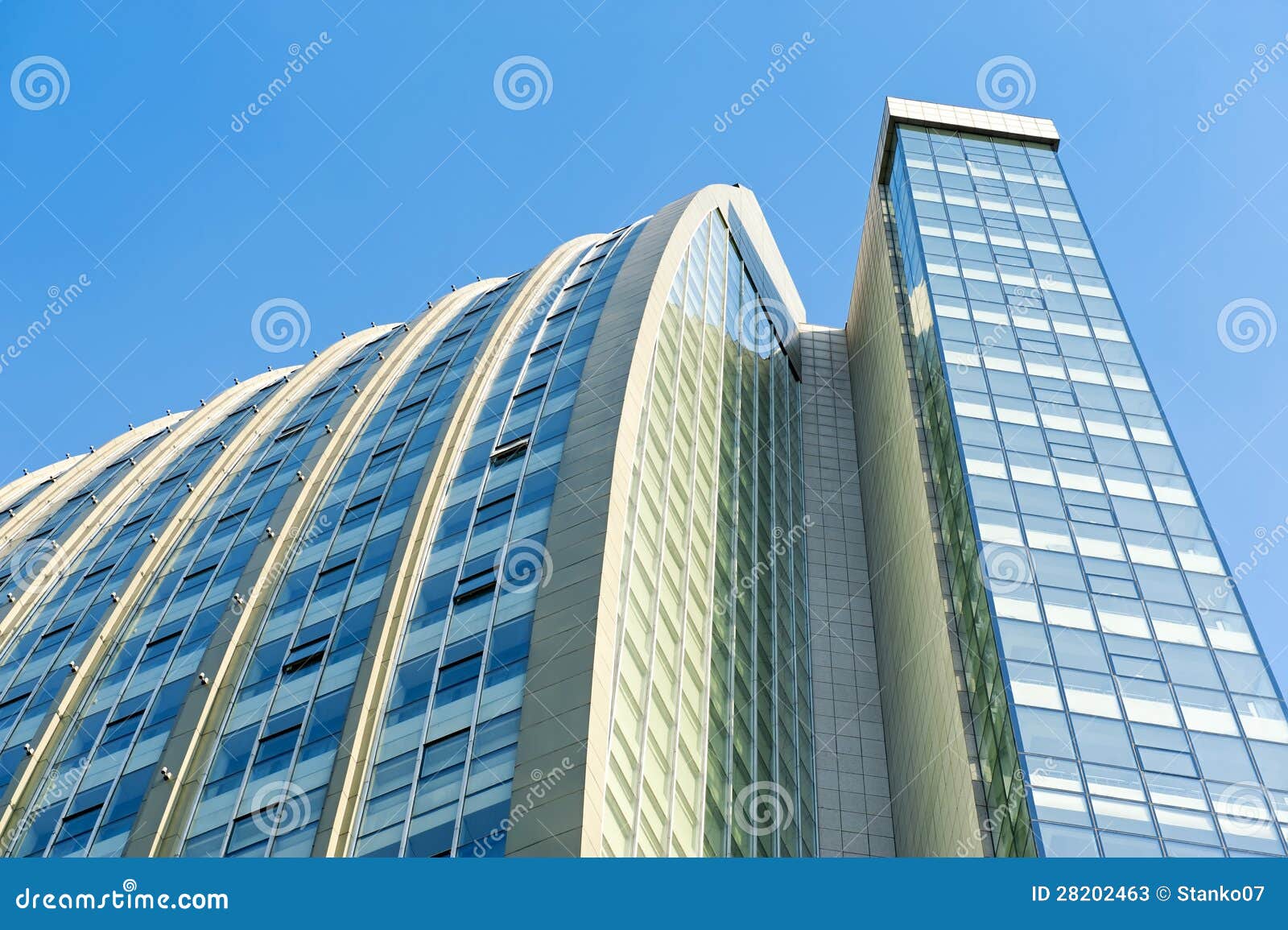 Office Building Rising To the Sky Stock Image - Image of elevation ...