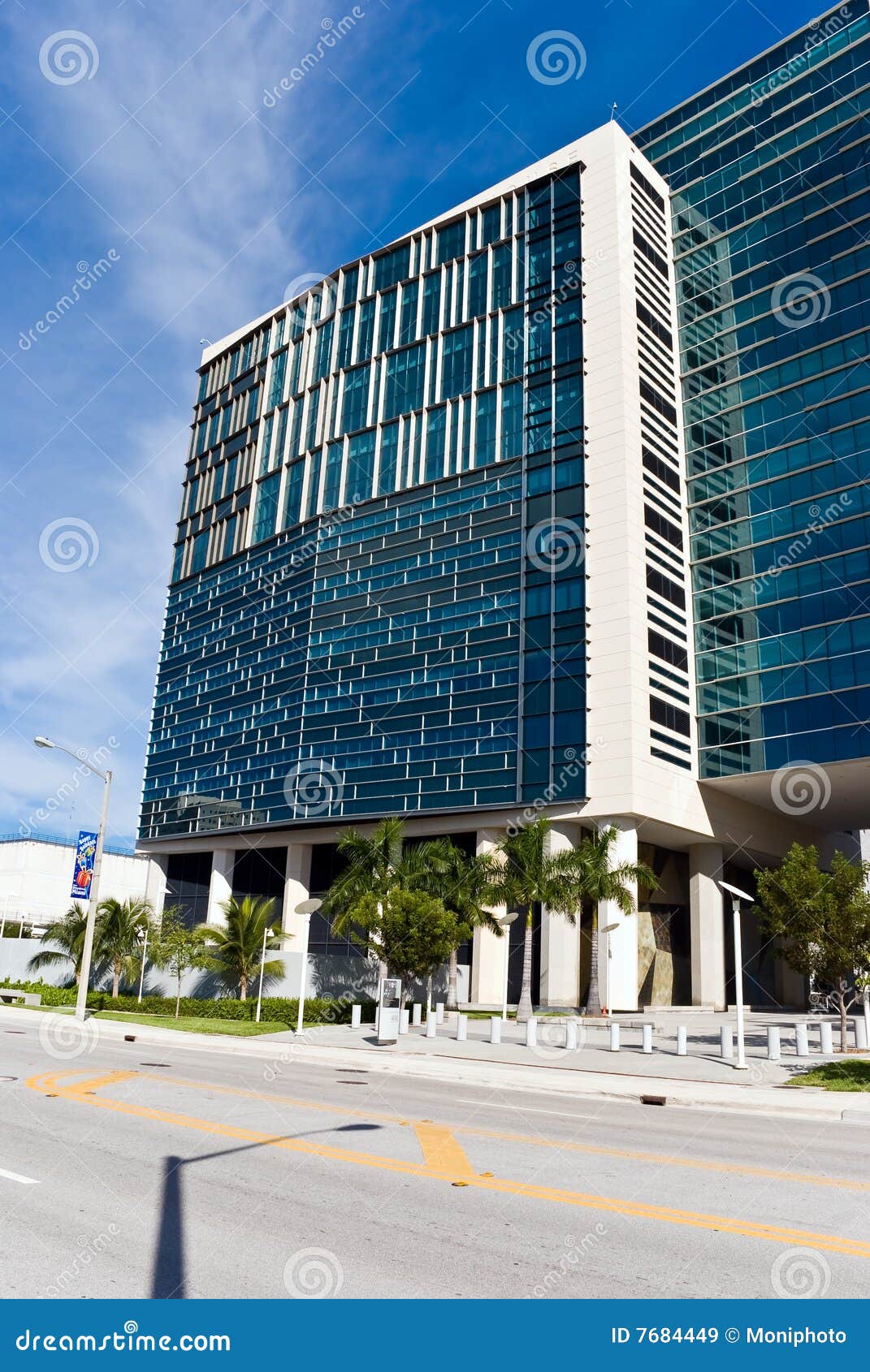 Office Building - Skyscraper in Miami Doentown,Flo Stock Image - Image ...