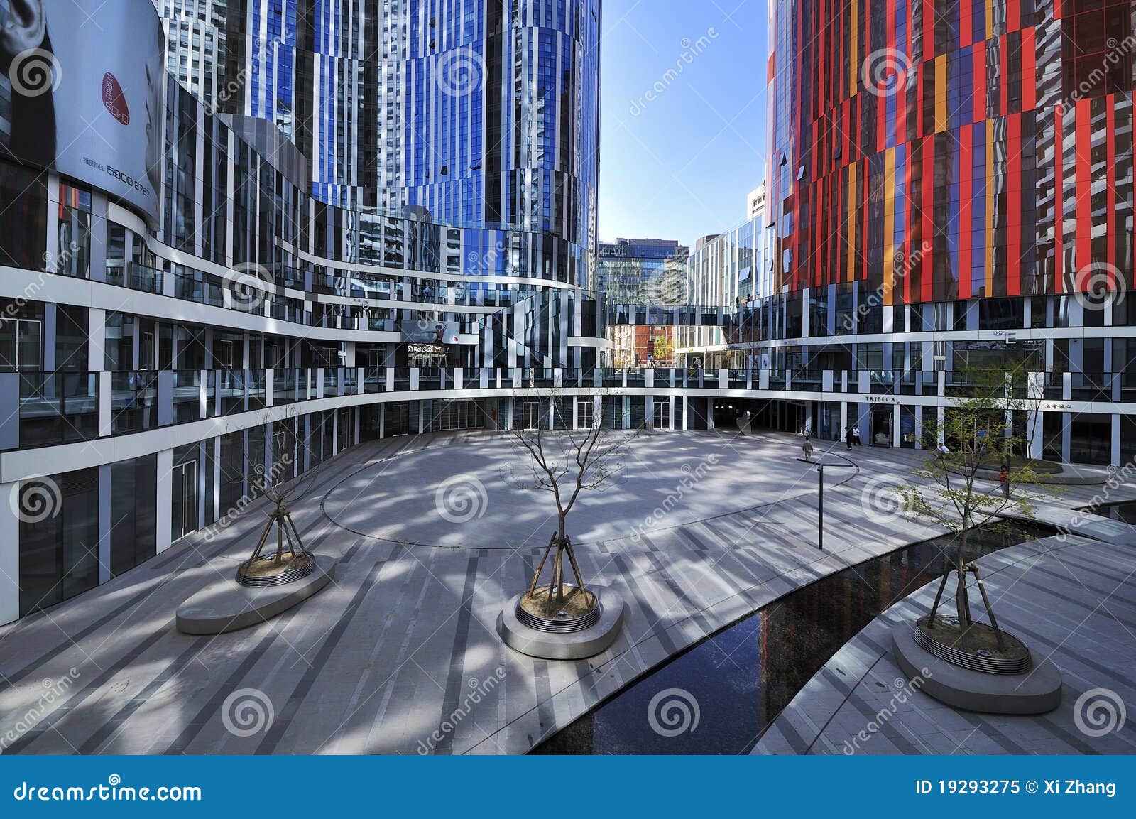 Office Building Square editorial image. Image of building - 19293275