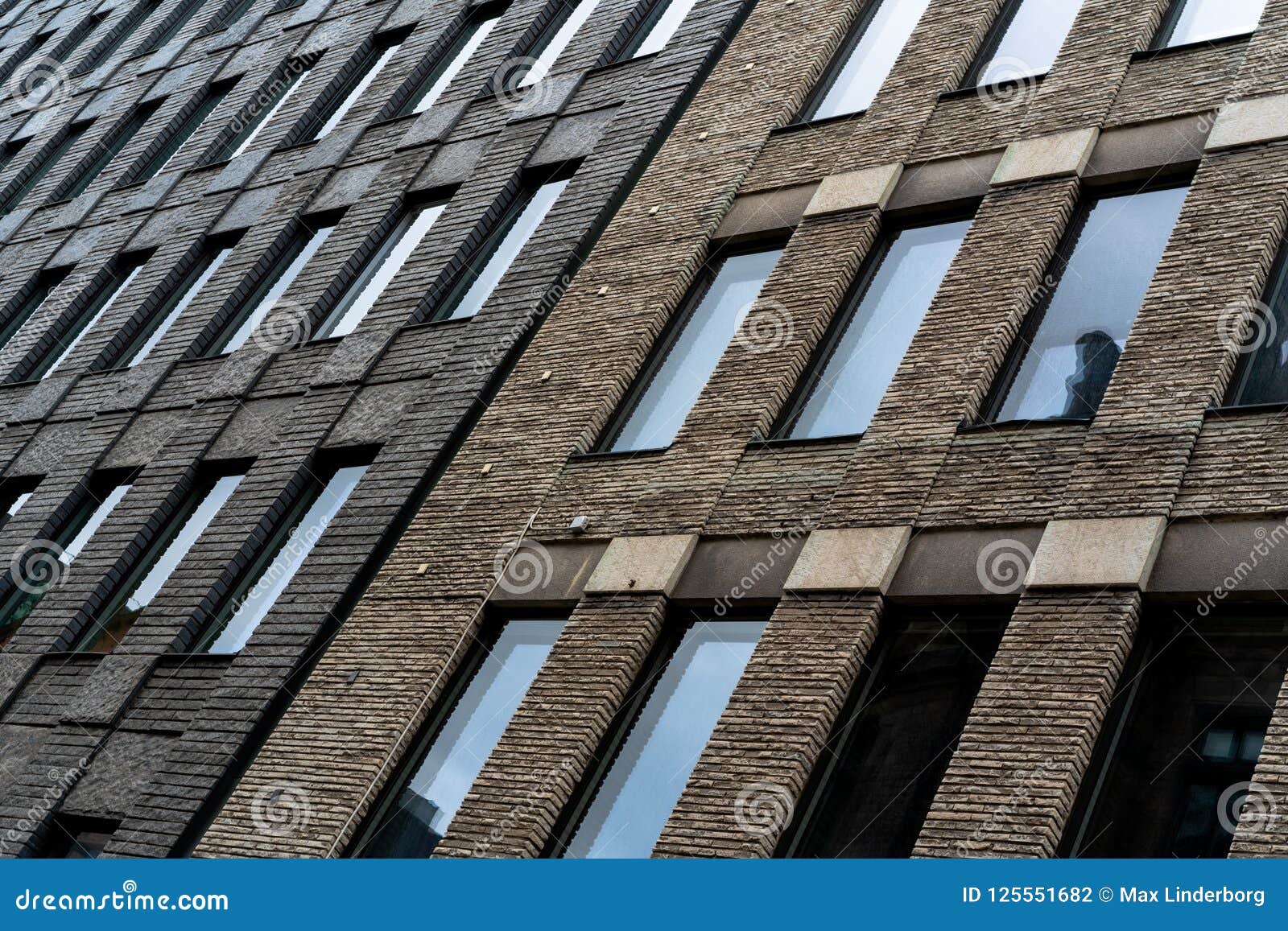Office Building Stone Wall from the Side Stock Photo - Image of design ...