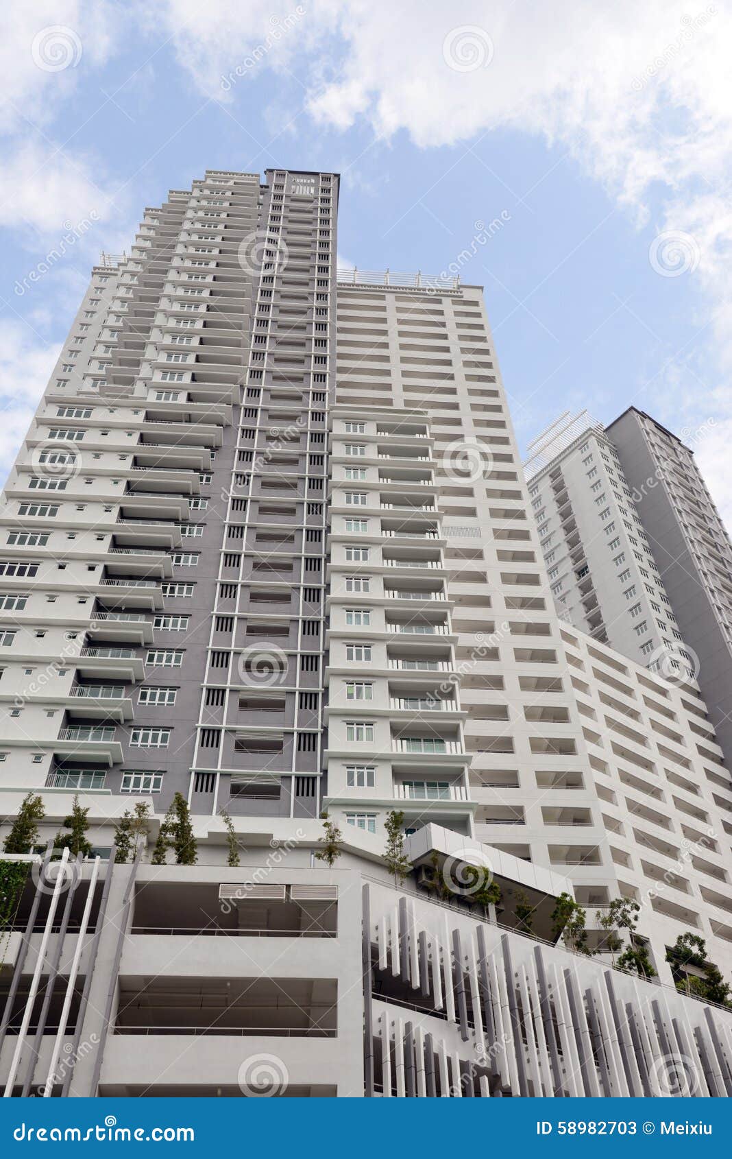 Office building stock image. Image of building, highriser - 58982703