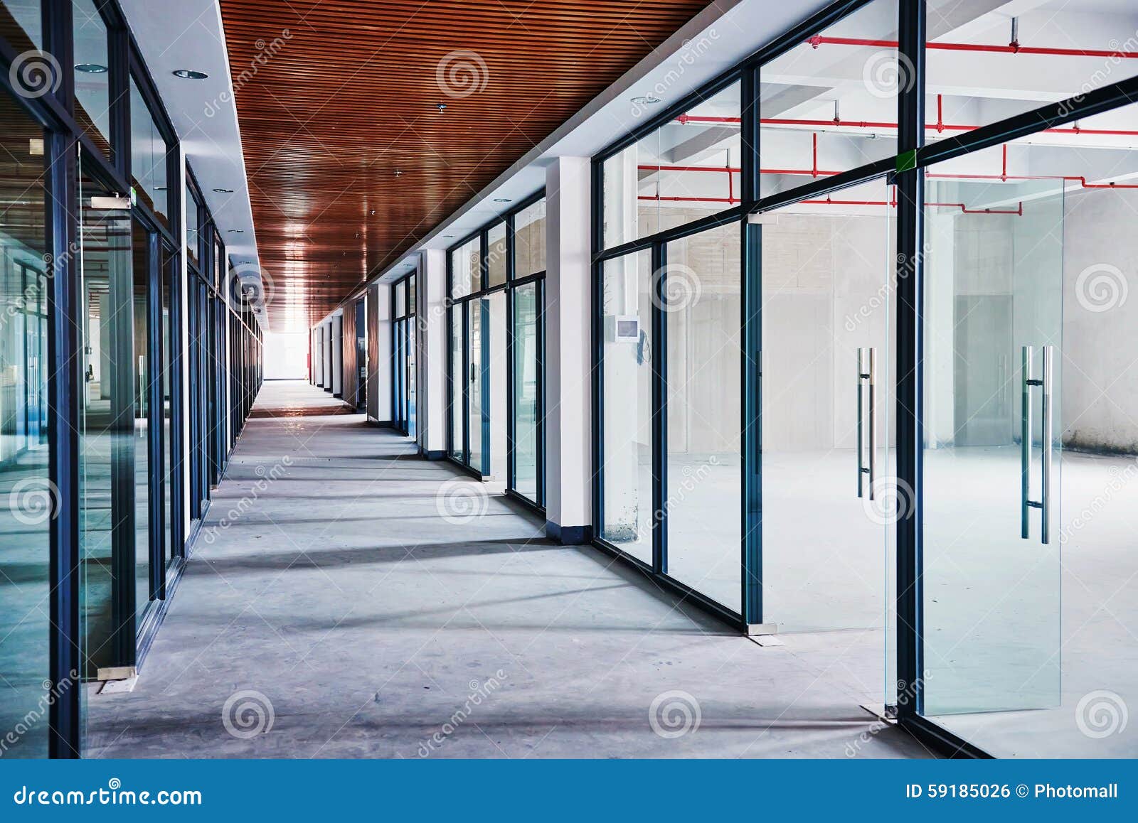 Office Building Commercial Building Under Construction Site Stock Photo ...