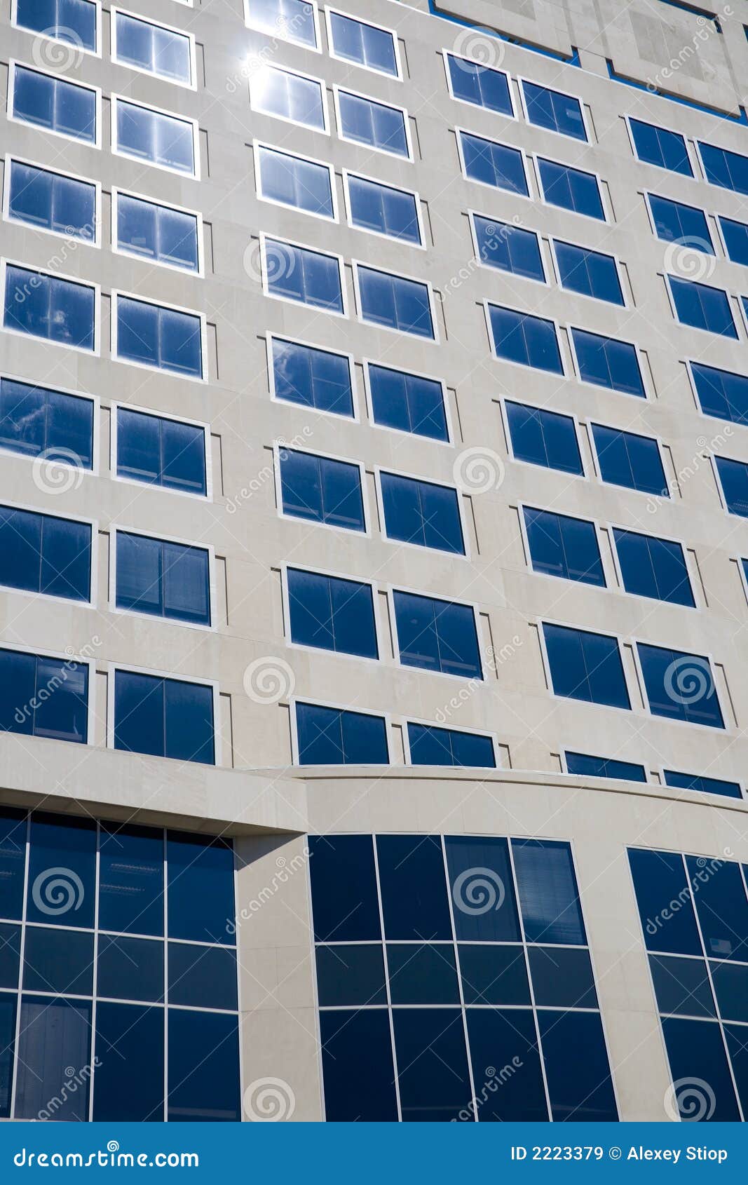 Office building, vertical stock image. Image of city, building - 2223379