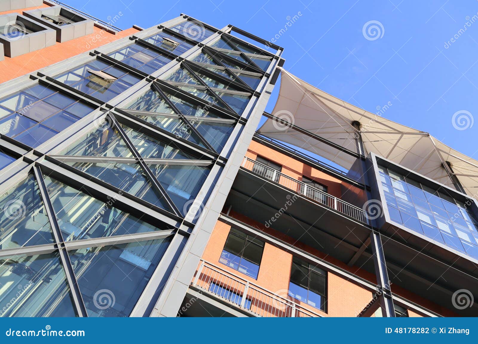 Office Building stock photo. Image of apartment, tower - 48178282