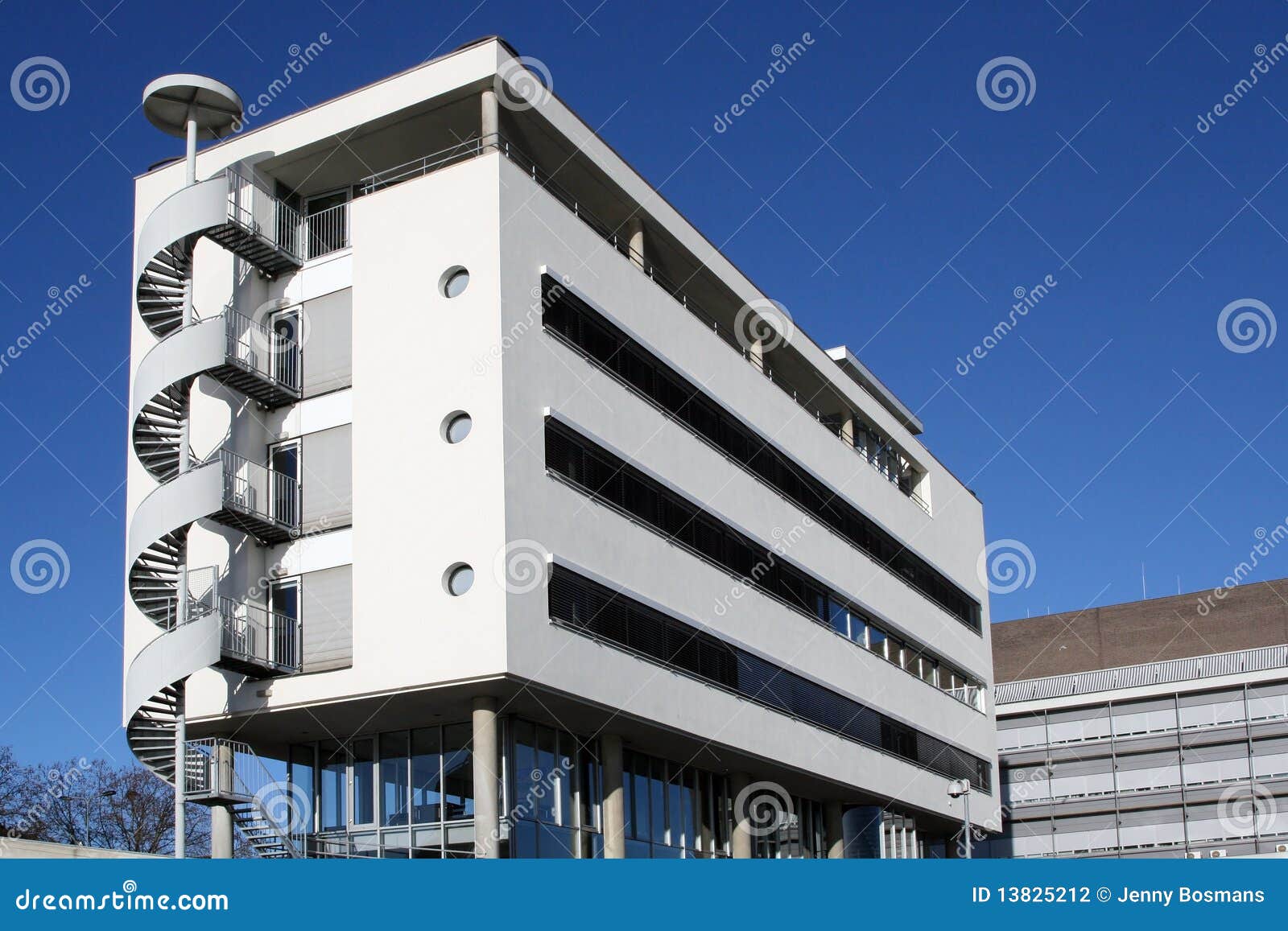 Office Building - White Stock Photography - Image: 13825212