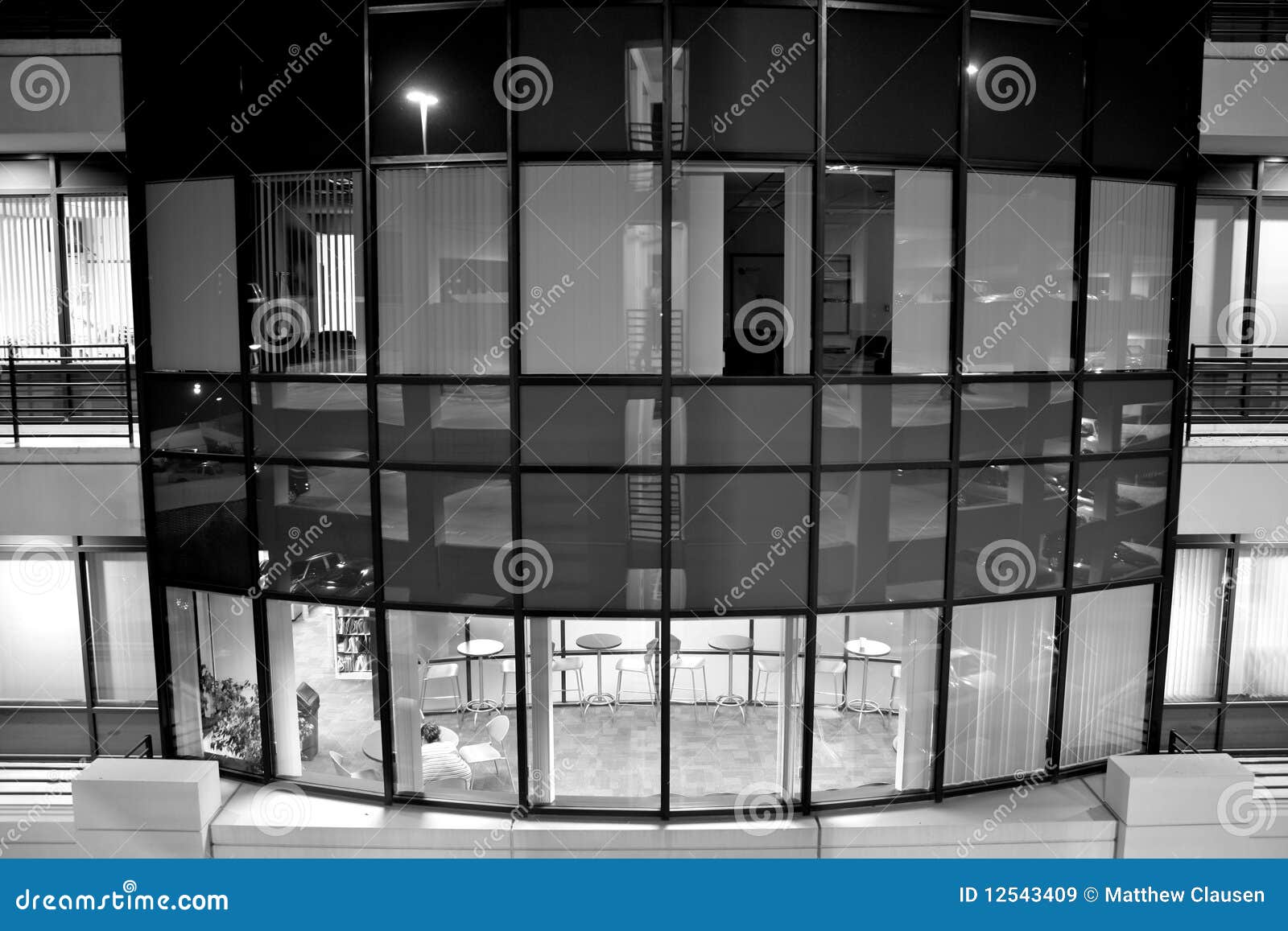 Office Building Windows stock image. Image of frames - 12543409