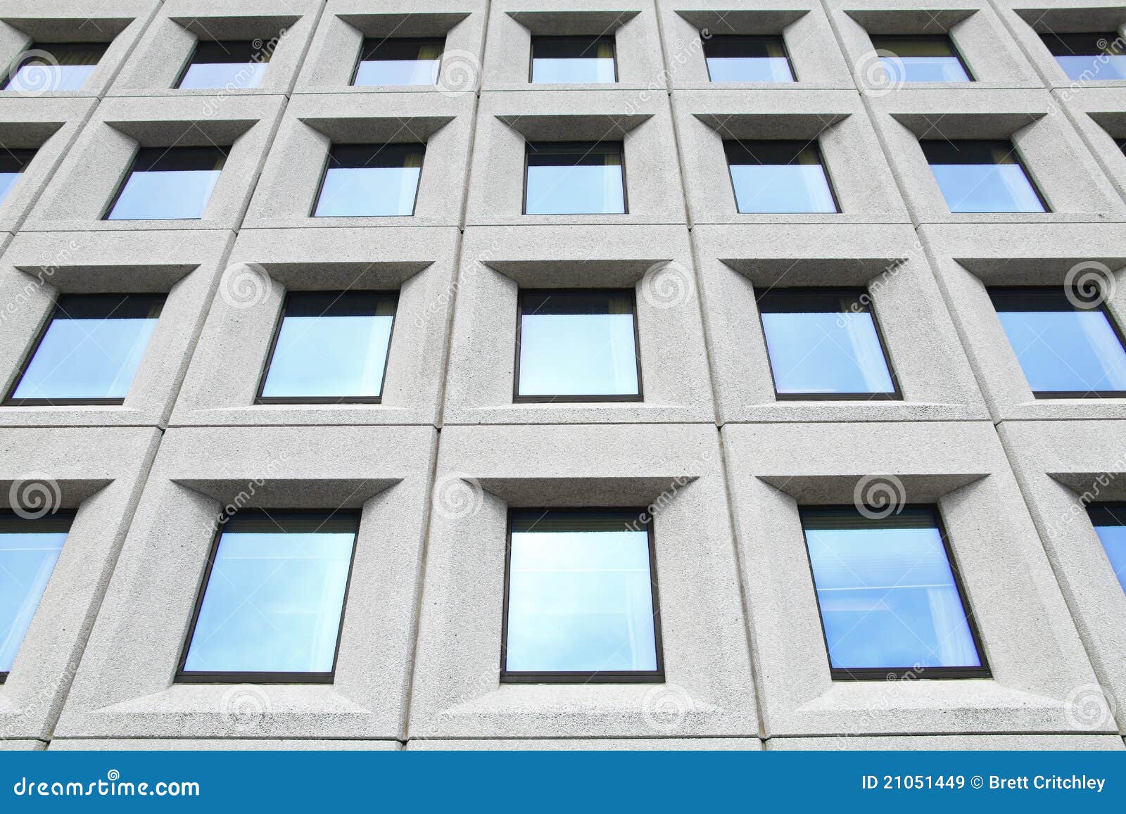 Office building windows stock image. Image of office - 21051449