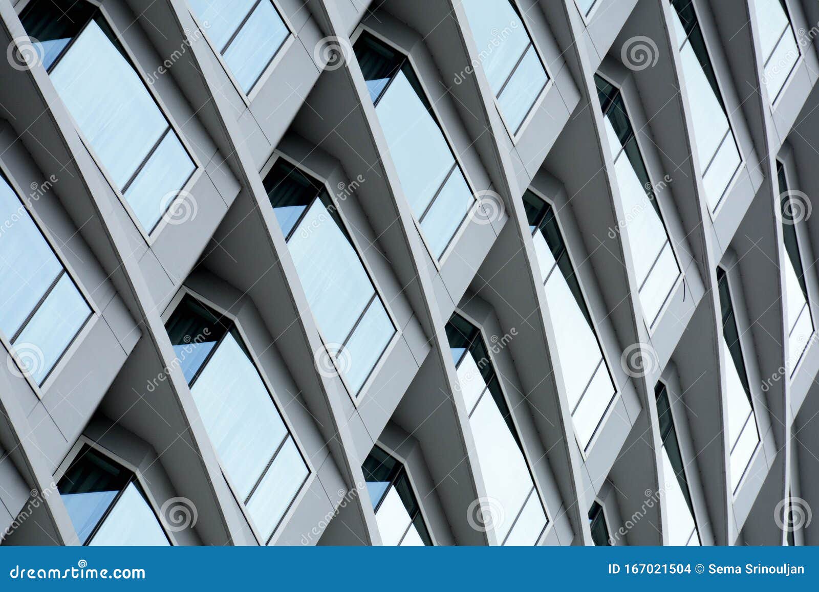 Pattern Of A Office Building Windows. Stock Photography | CartoonDealer ...