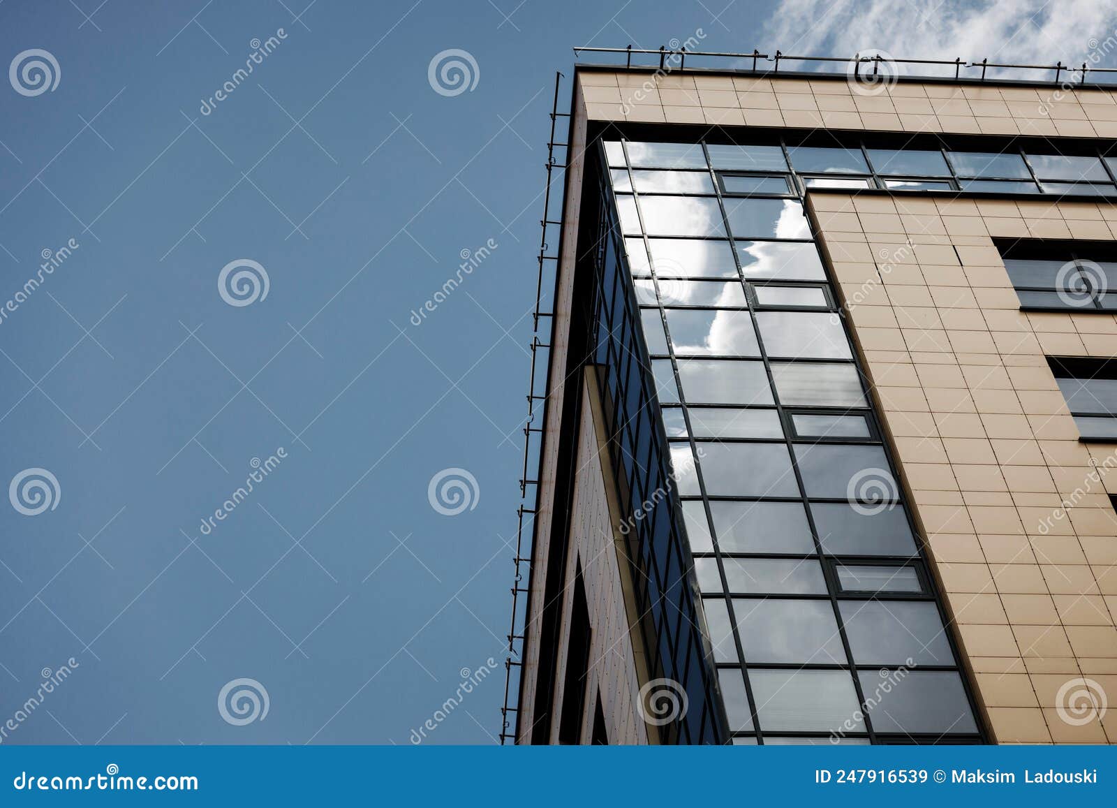 Office building windows stock image. Image of structure - 247916539