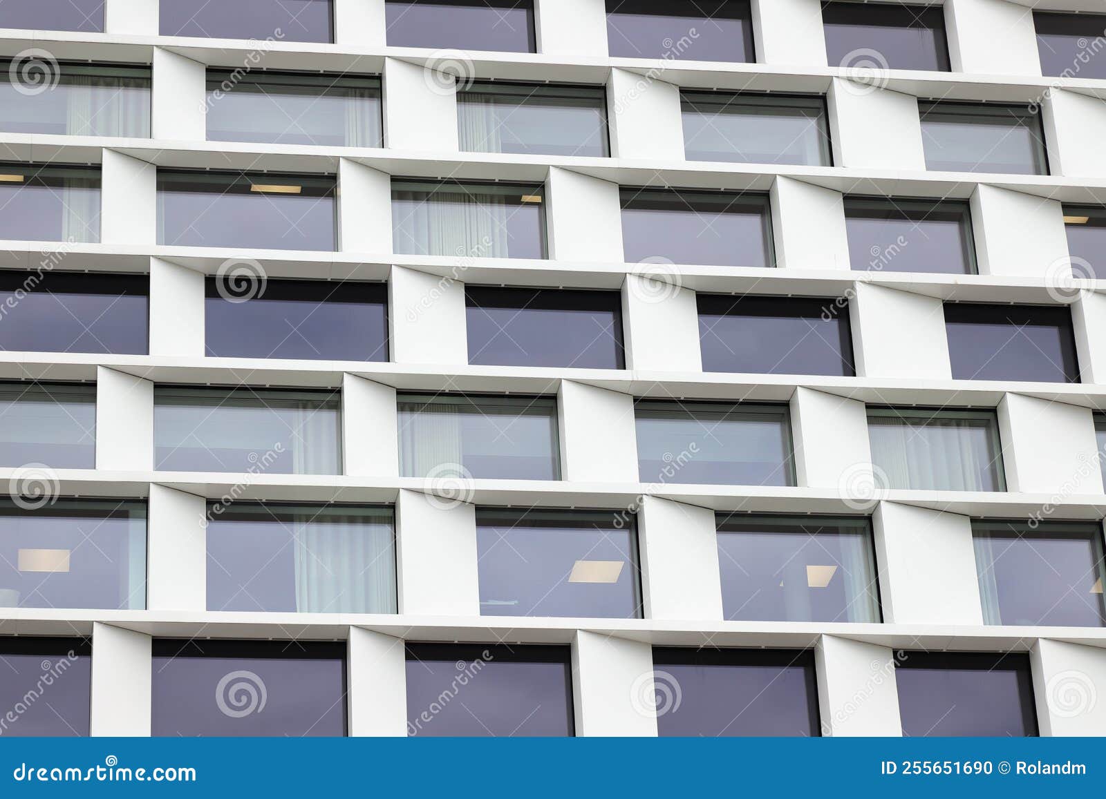 Office building windows stock photo. Image of wall, boxes - 255651690