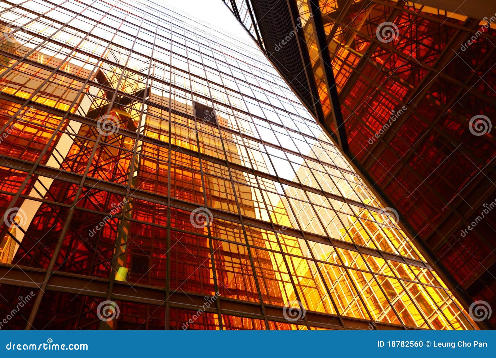 Office buildings abstract stock photo. Image of center - 18782560