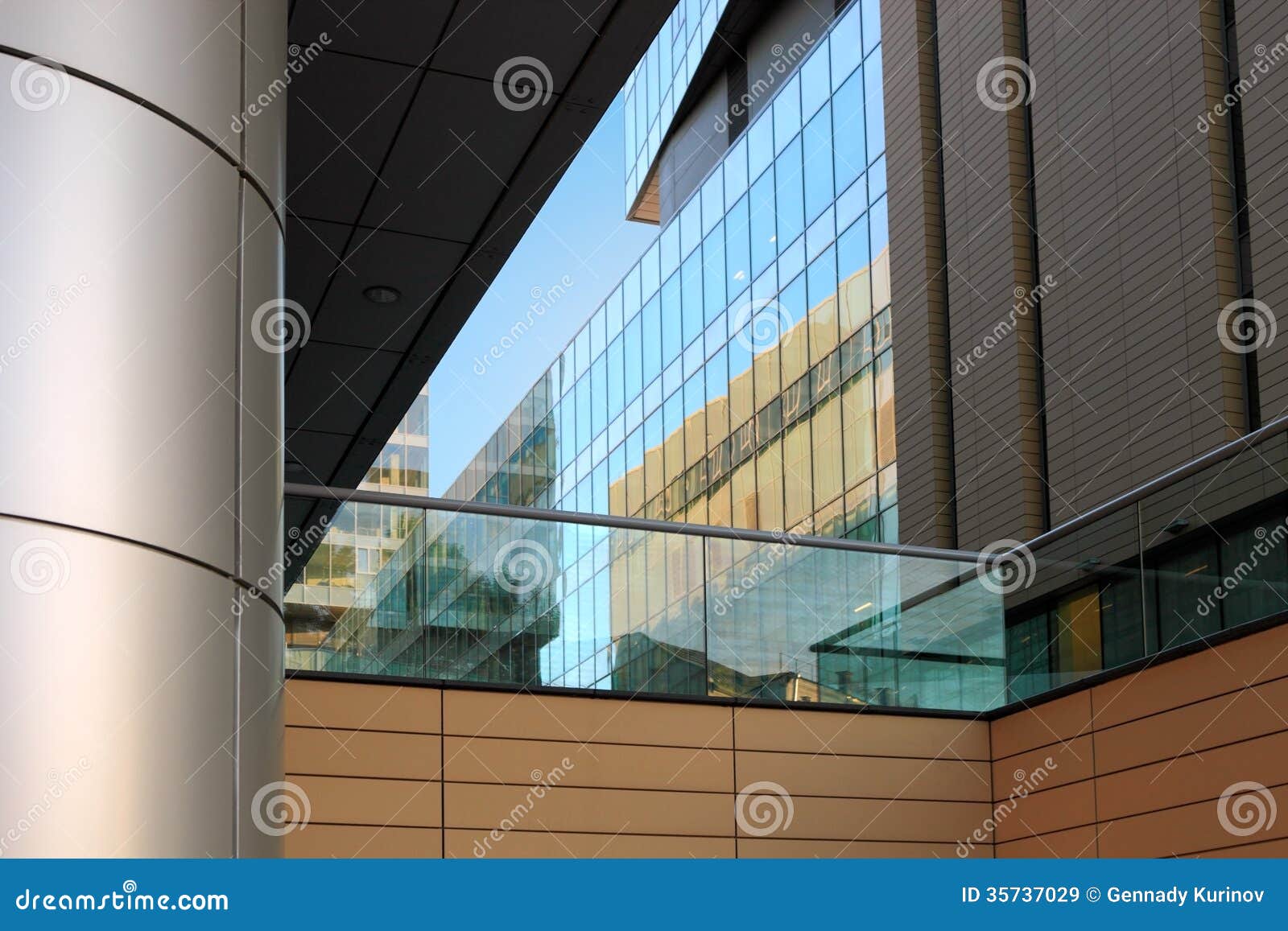 Office buildings close-up stock image. Image of glass - 35737029