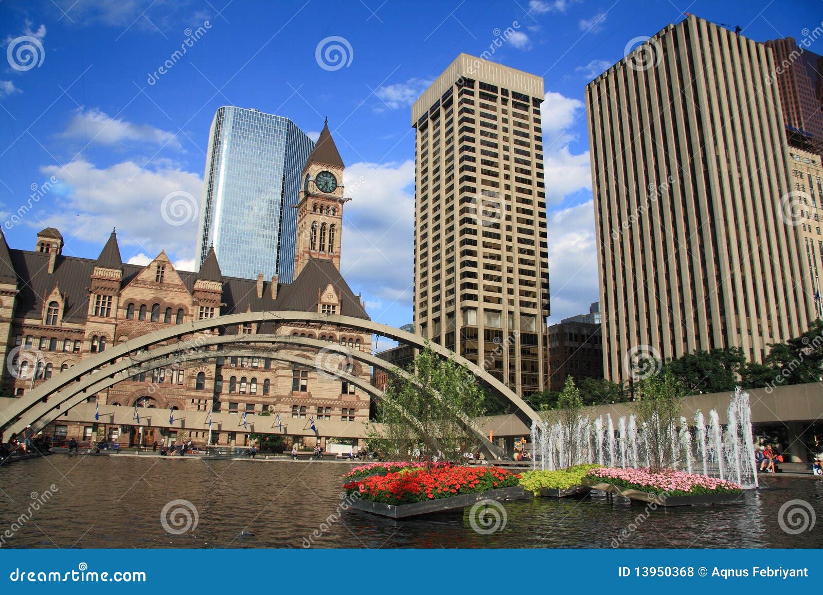 Office Buildings at Downtown Toronto Stock Photo - Image of city ...