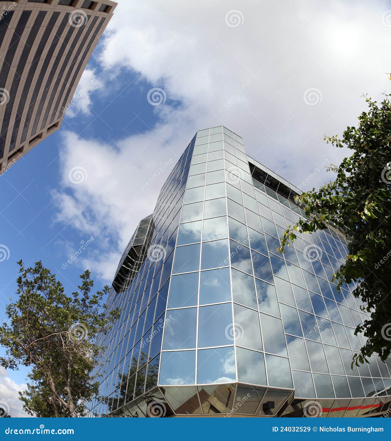Office Buildings in Glendale, CA Stock Image - Image of commerce ...