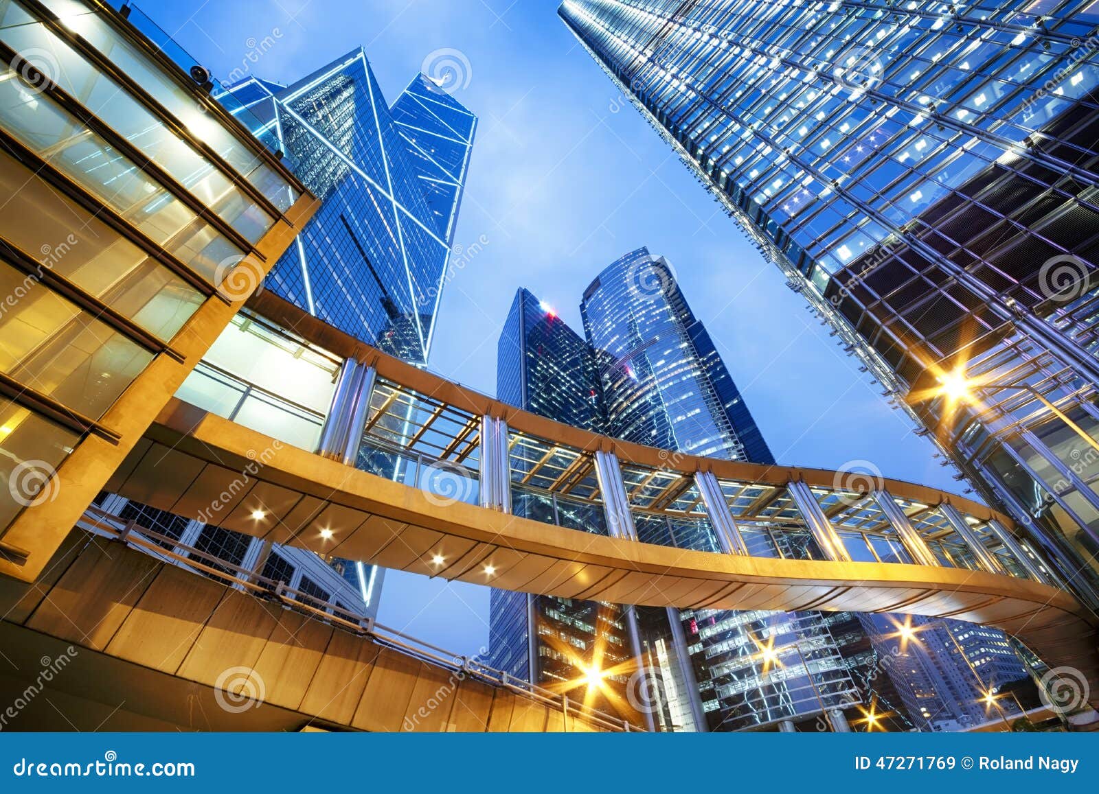 Office Buildings in Hong Kong Stock Image - Image of downtown ...