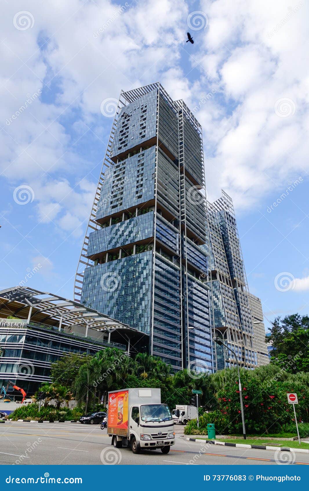 Office Buildings Located in Bugis, Singapore Editorial Stock Photo ...