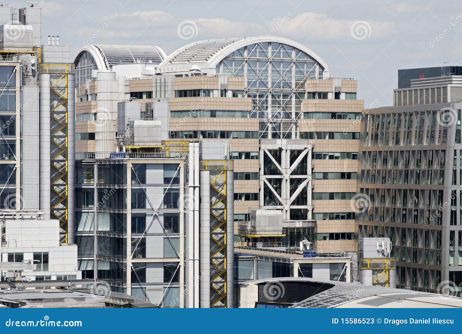 Office Buildings From London UK Stock Photos - Image: 15586523