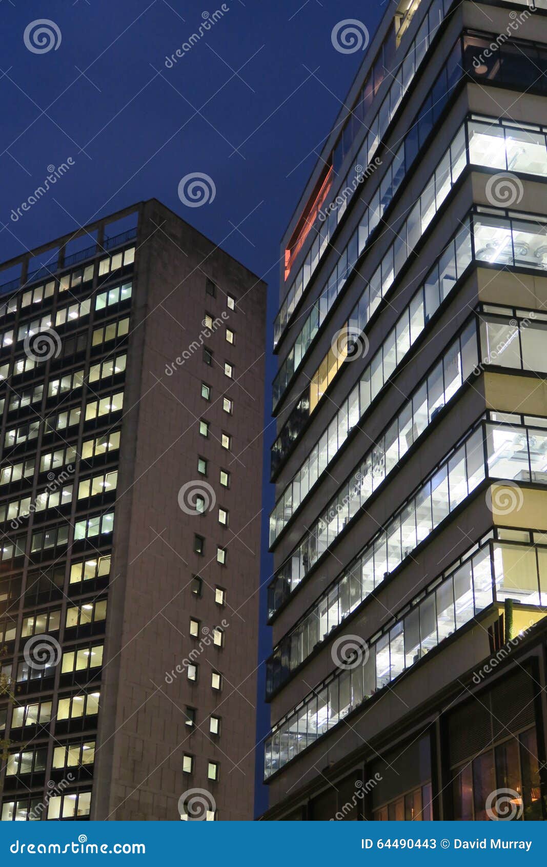 Office Buildings, Manchester Stock Image - Image of skyscraper, central ...