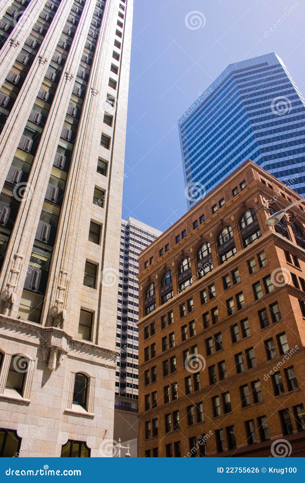 Office Buildings at San Francisco City Centre Stock Photo - Image of ...
