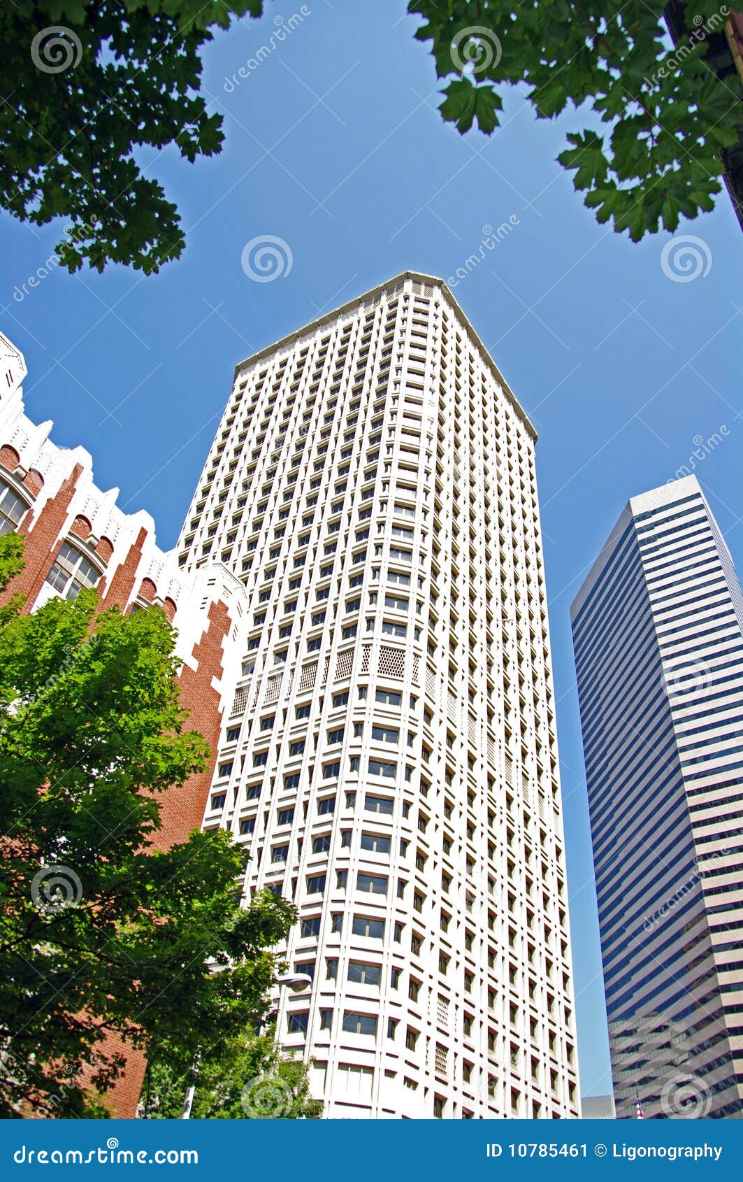 Office Buildings - Seattle stock image. Image of group - 10785461