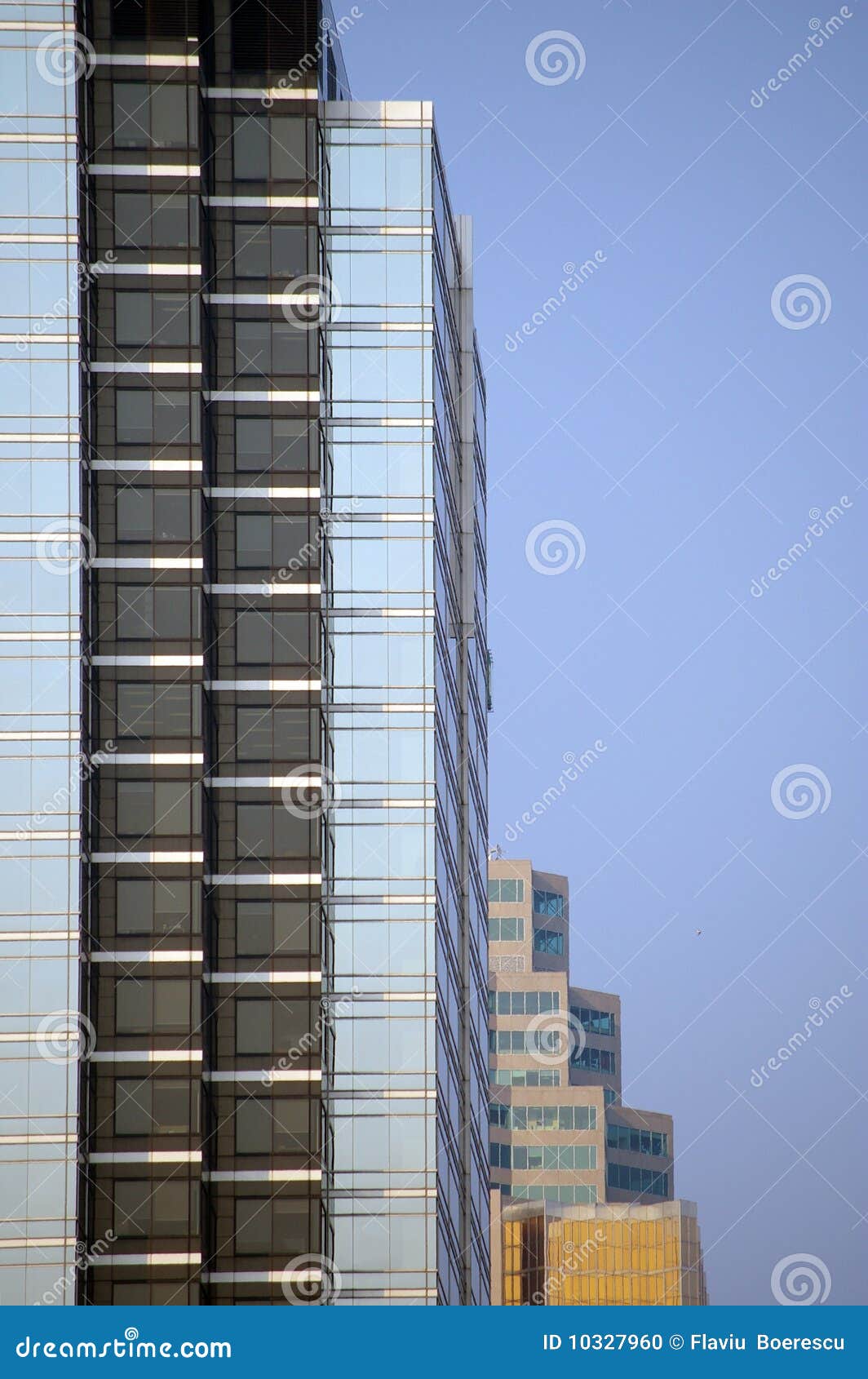 Office Buildings Seen As a Pyramid Stock Photo - Image of property ...