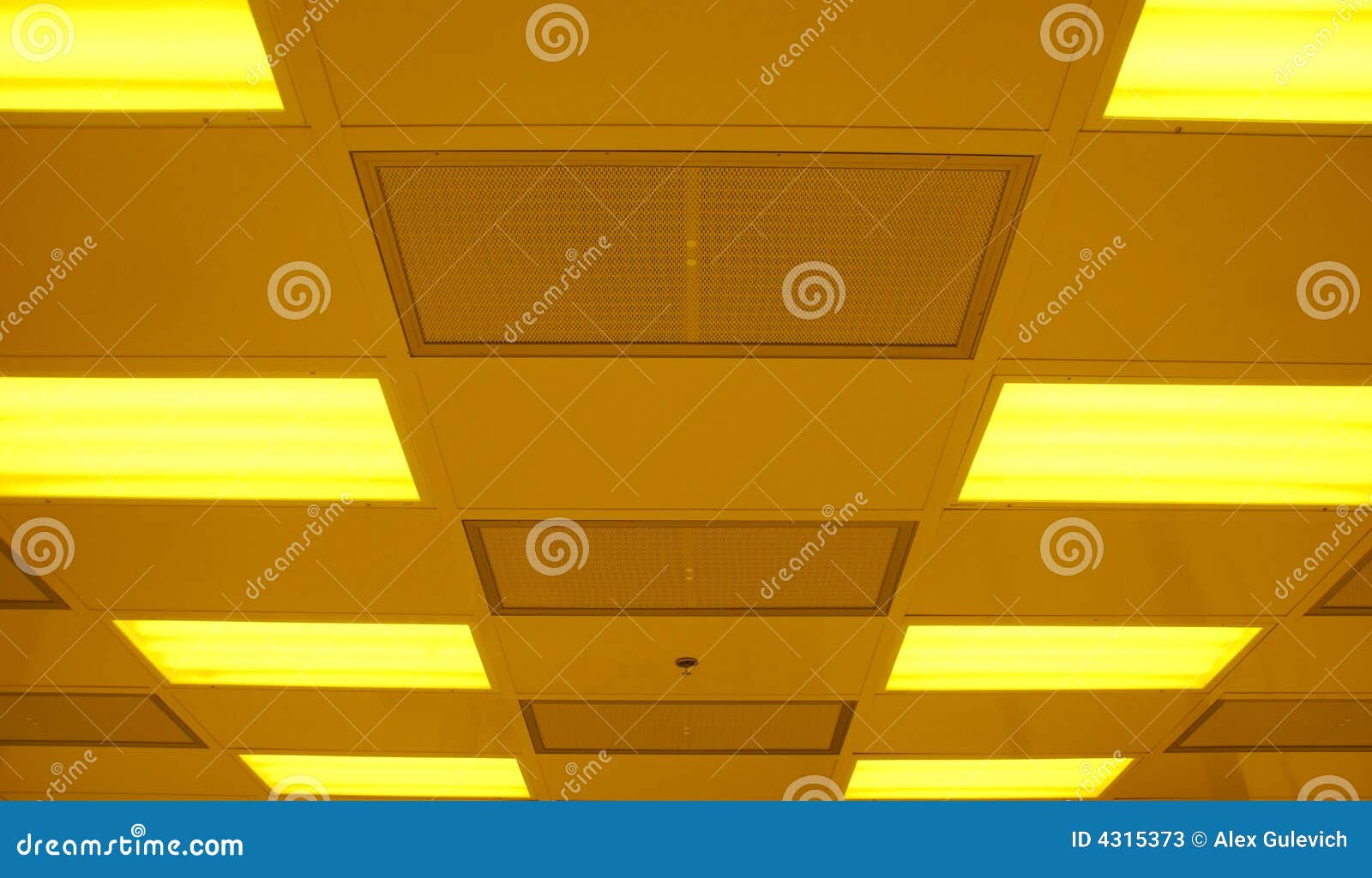 Office ceiling stock image. Image of urban, illumination - 4315373