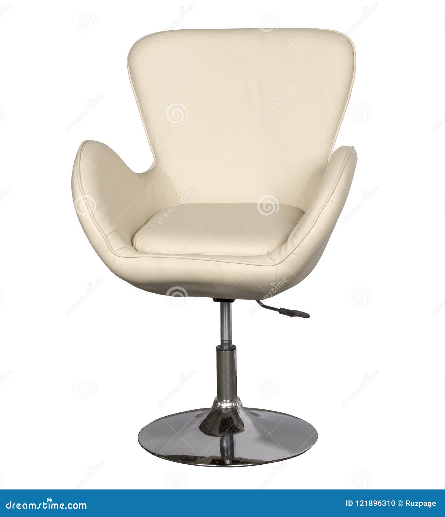 Chair on a White Background Stock Photo - Image of comfortable, hanger ...