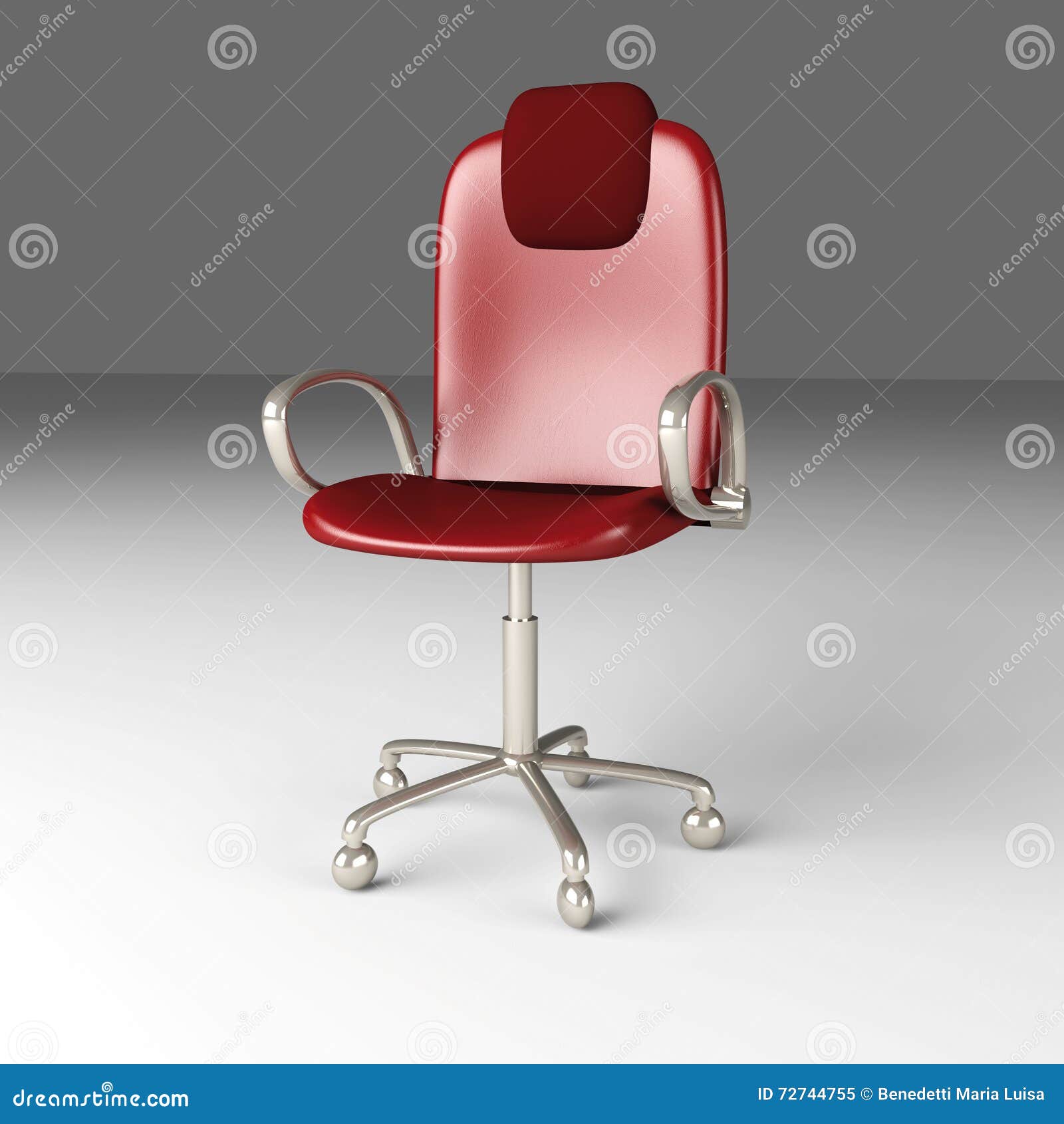 Office Chair stock illustration. Illustration of furniture - 72744755