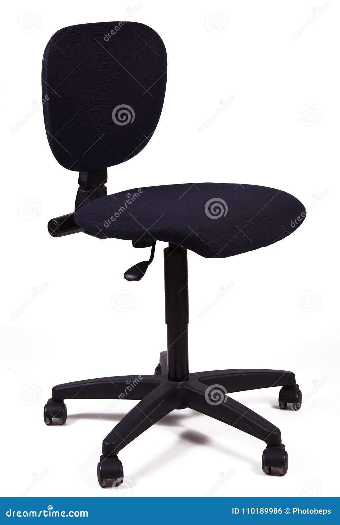 Office Chair in White Background Stock Photo - Image of background ...
