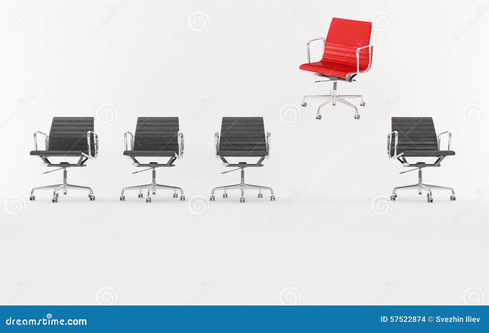 Office chairs stock photo. Image of office, queue, jumping - 57522874