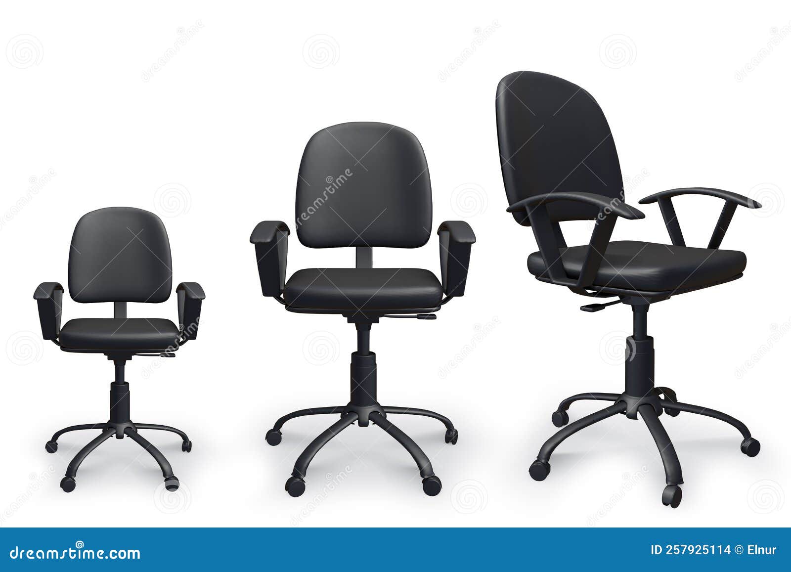 Office Chairs in the Promotion Concept Stock Photo - Image of objective ...