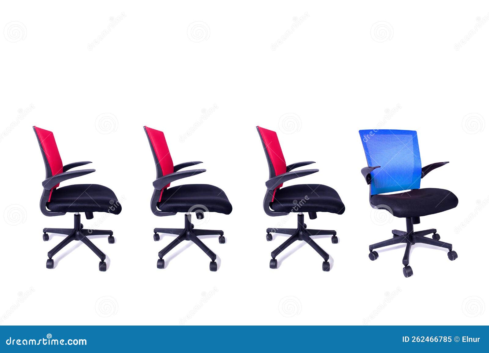 Office Chairs in Promotion Concept Stock Image - Image of leader ...