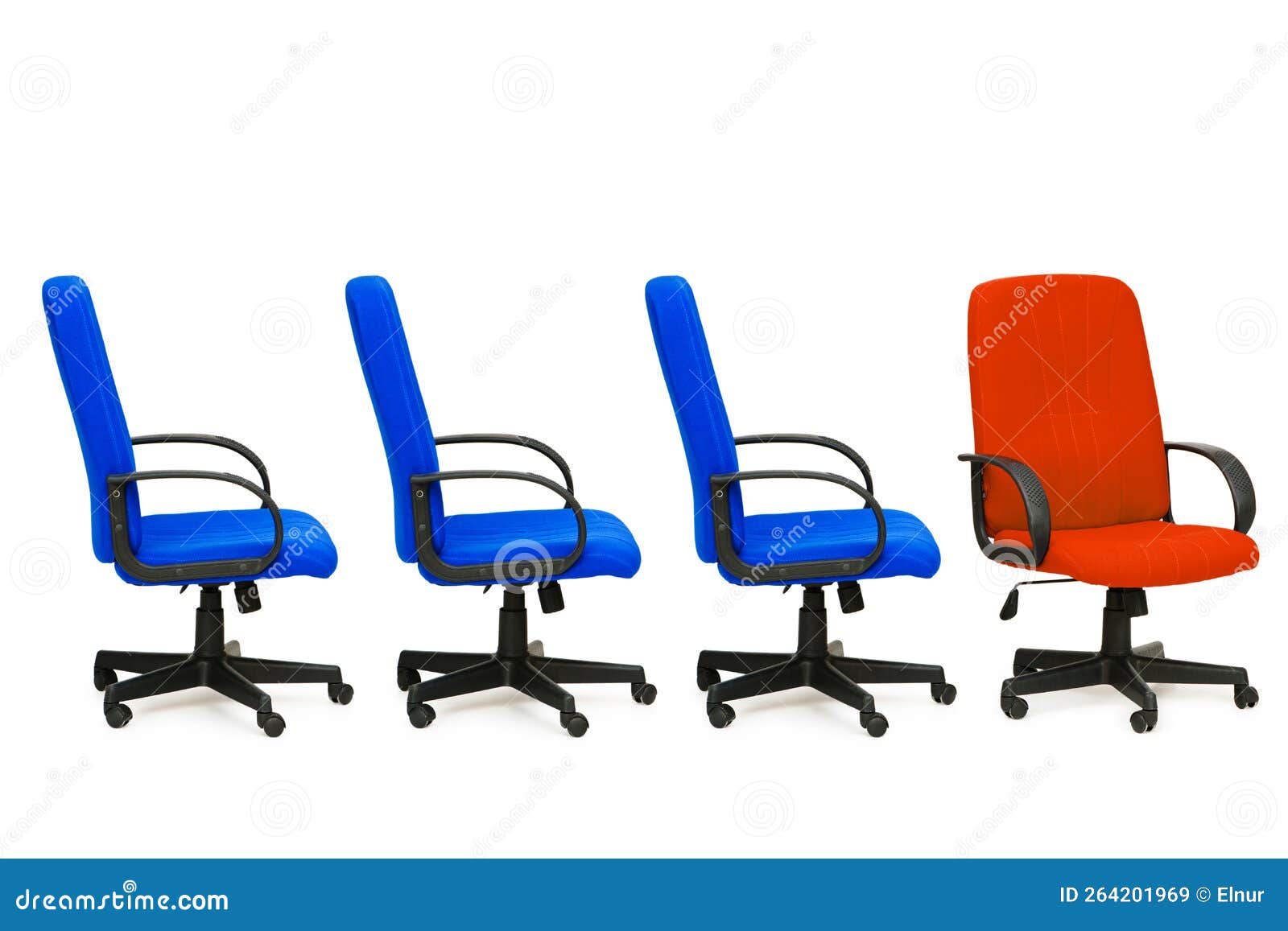 Office Chairs in Promotion Concept Stock Image - Image of staircase ...