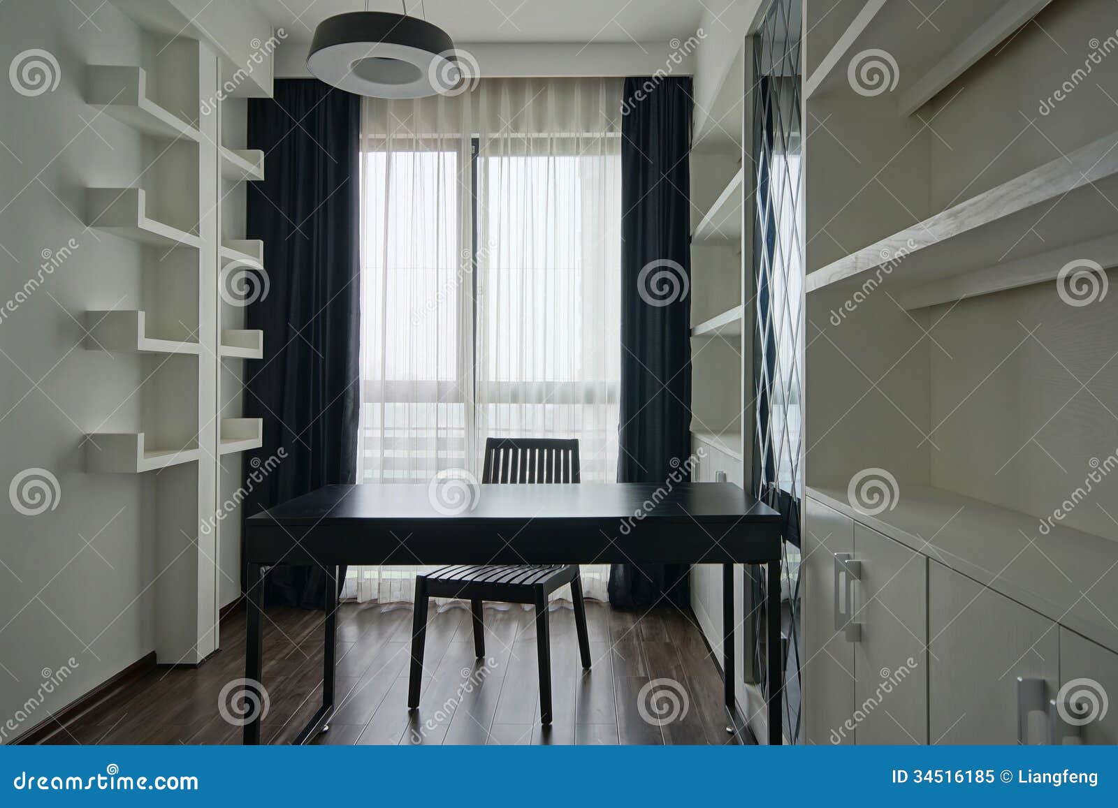 Office stock image. Image of luxury, tables, curtain - 34516185