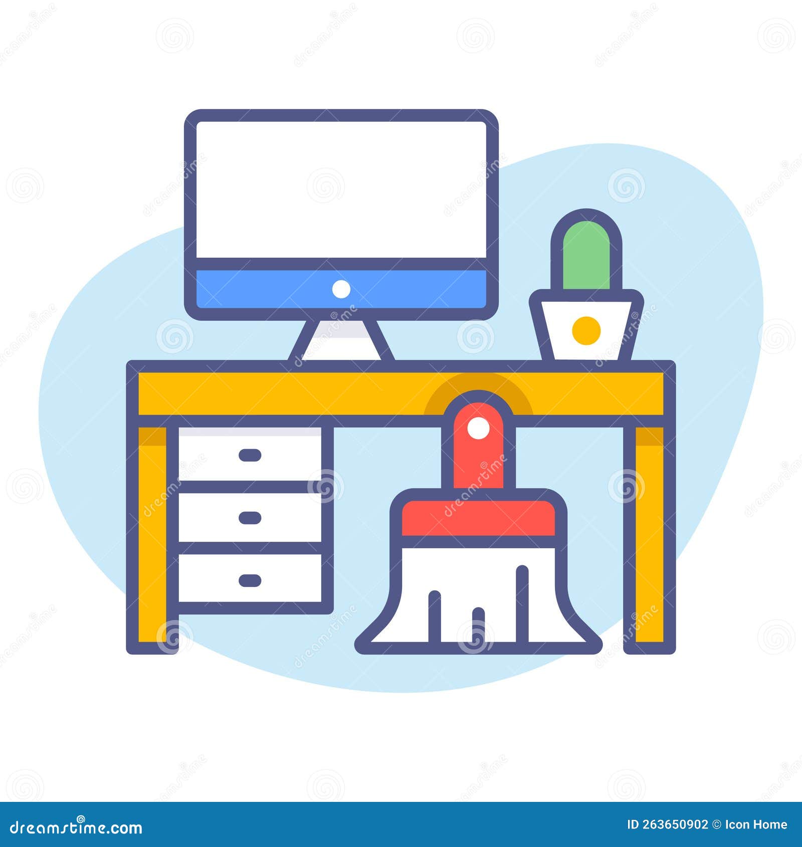 Office Cleaning Modern Concepts Design, Premium Quality Vector ...