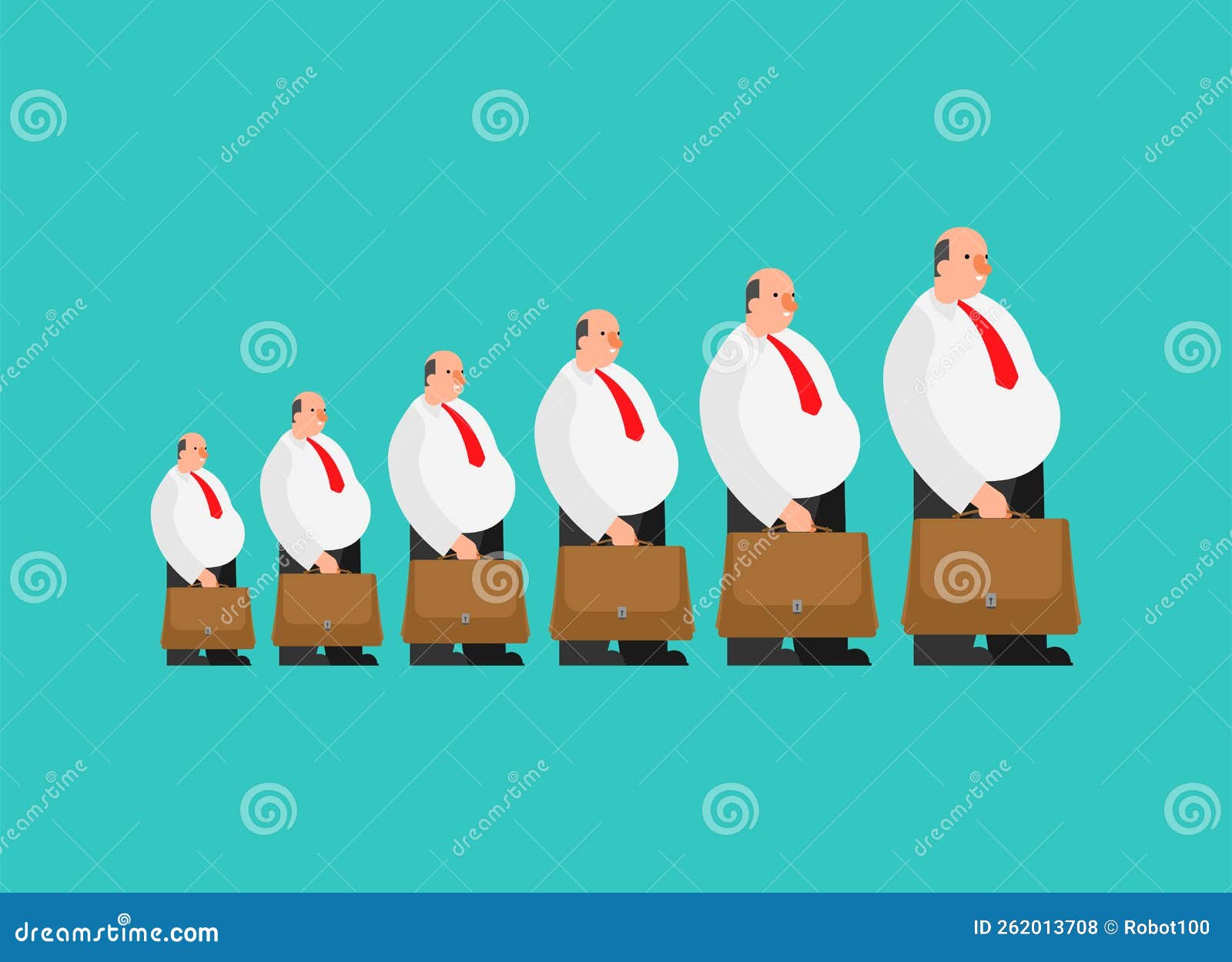 Office Clerks Icons, Line Symbols, Web Signs, Vector Set, Isolated ...