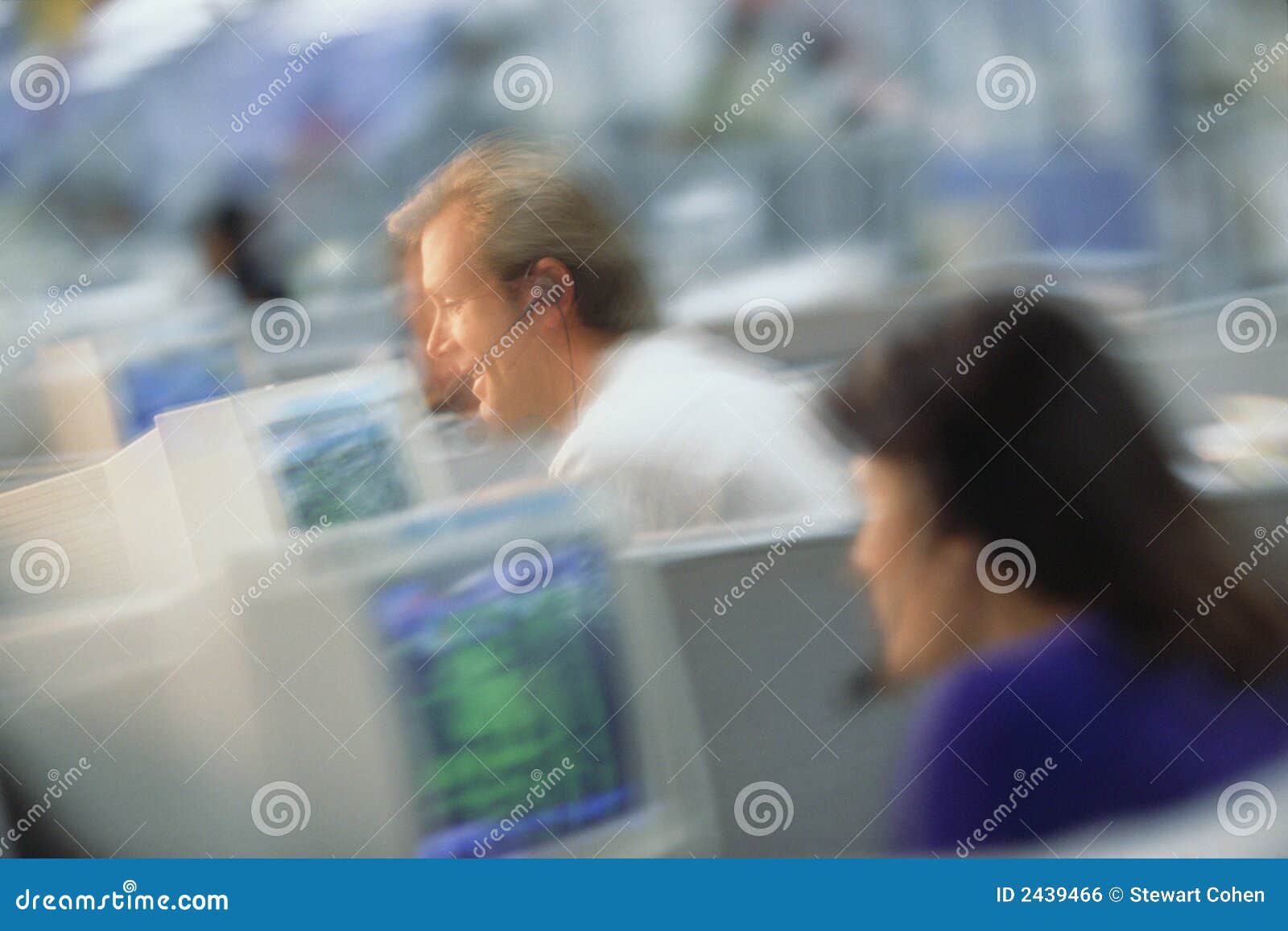 Office communications stock photo. Image of close, hair - 2439466