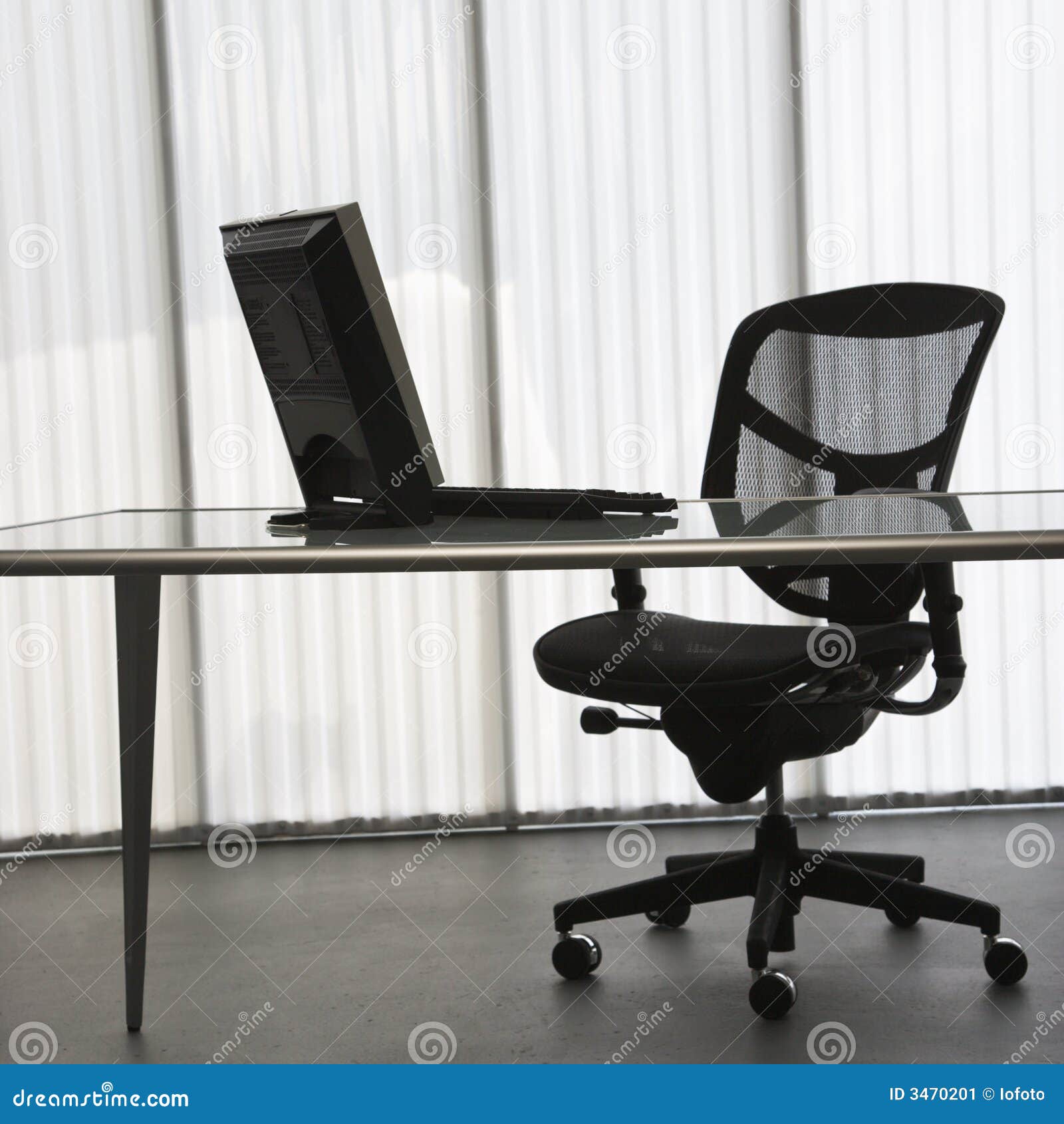 Office with computer. stock image. Image of 070514a0017 - 3470201