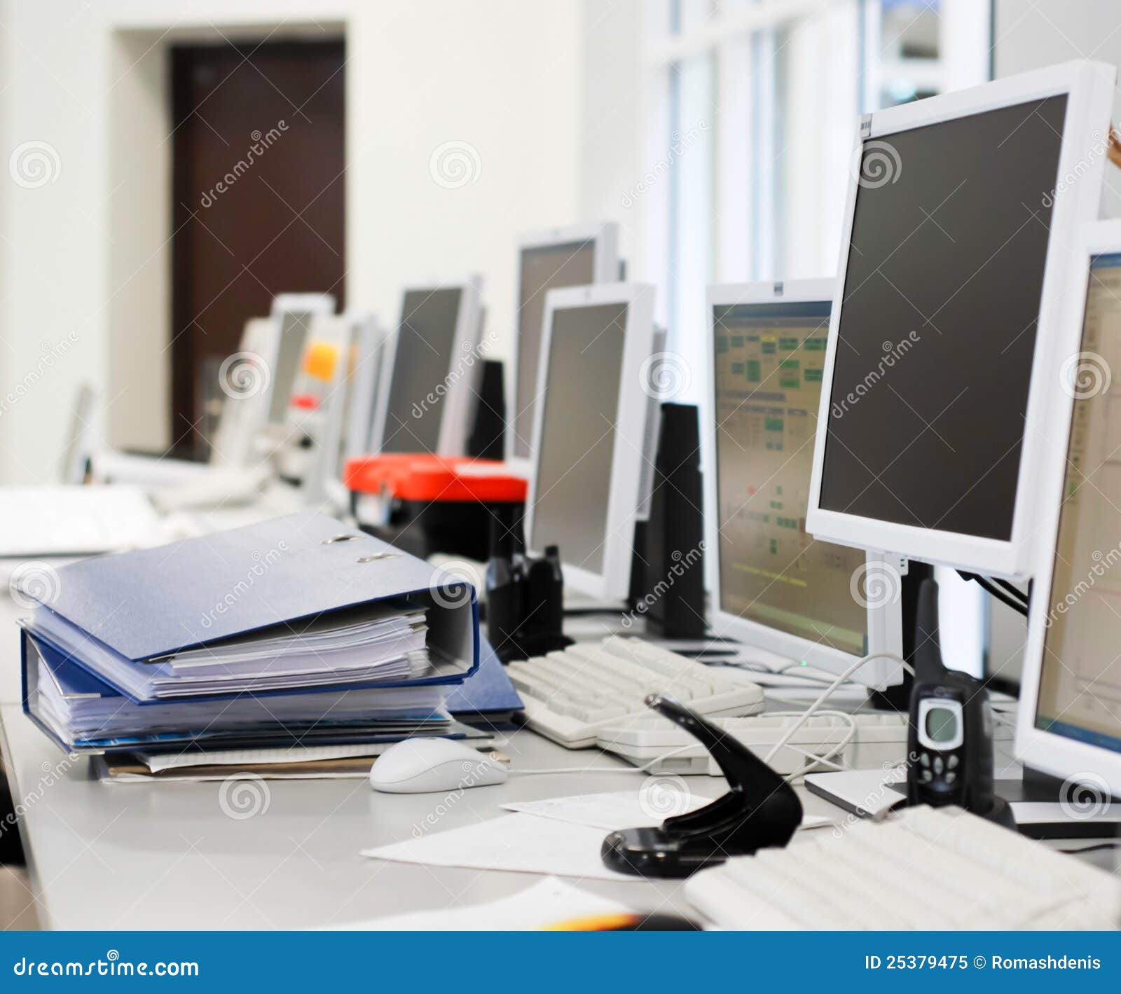 Office computers stock image. Image of mouse, digitally - 25379475