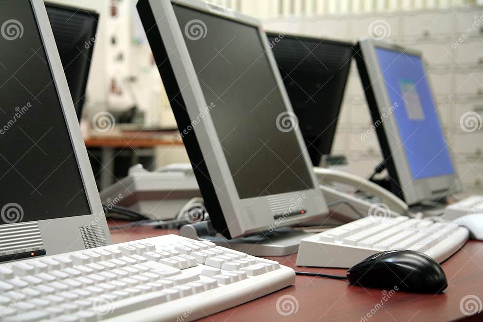 Office computers stock photo. Image of computer, communications - 617578