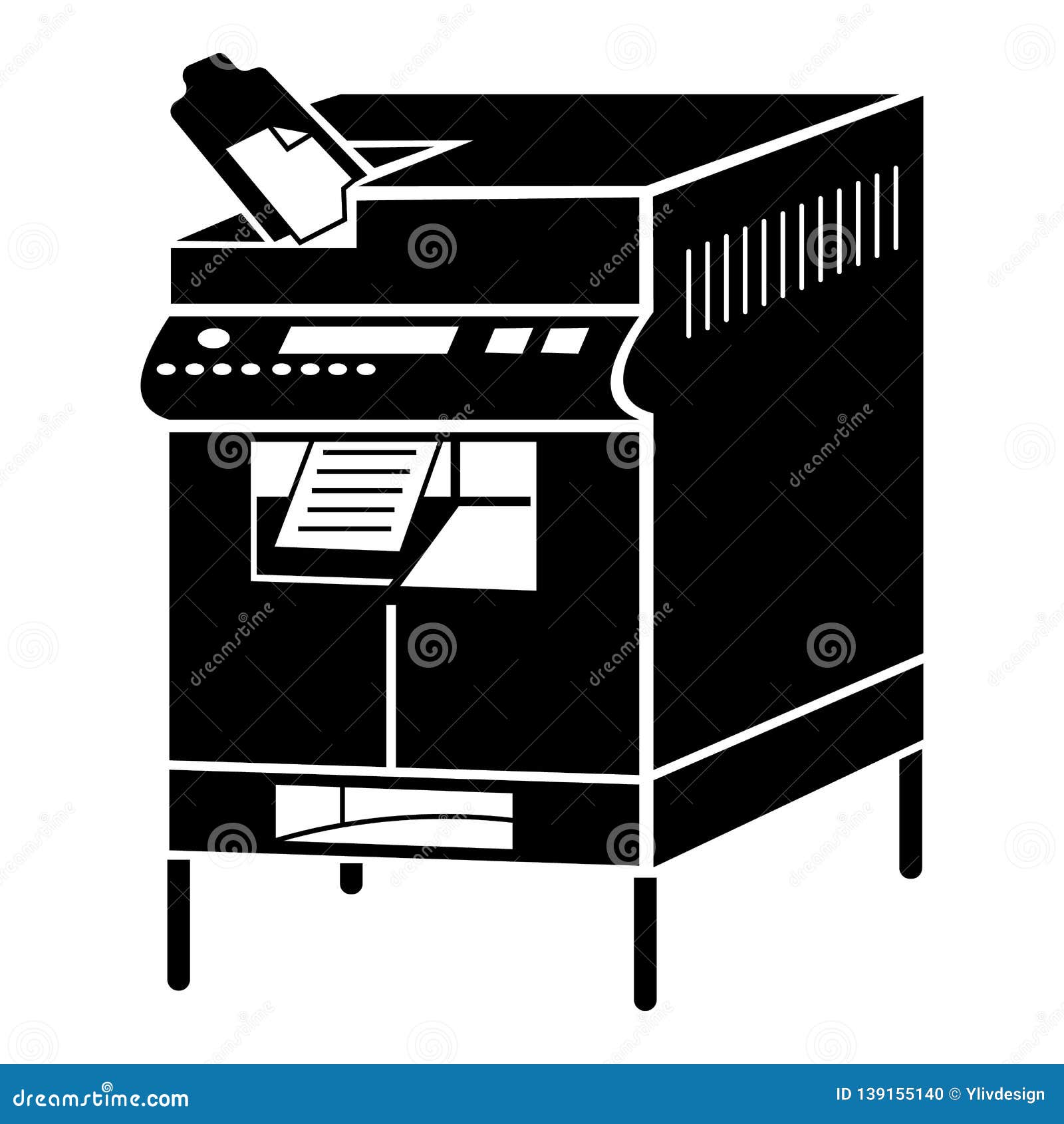 Copier Icon. Trendy Copier Logo Concept On White Background From Vector ...