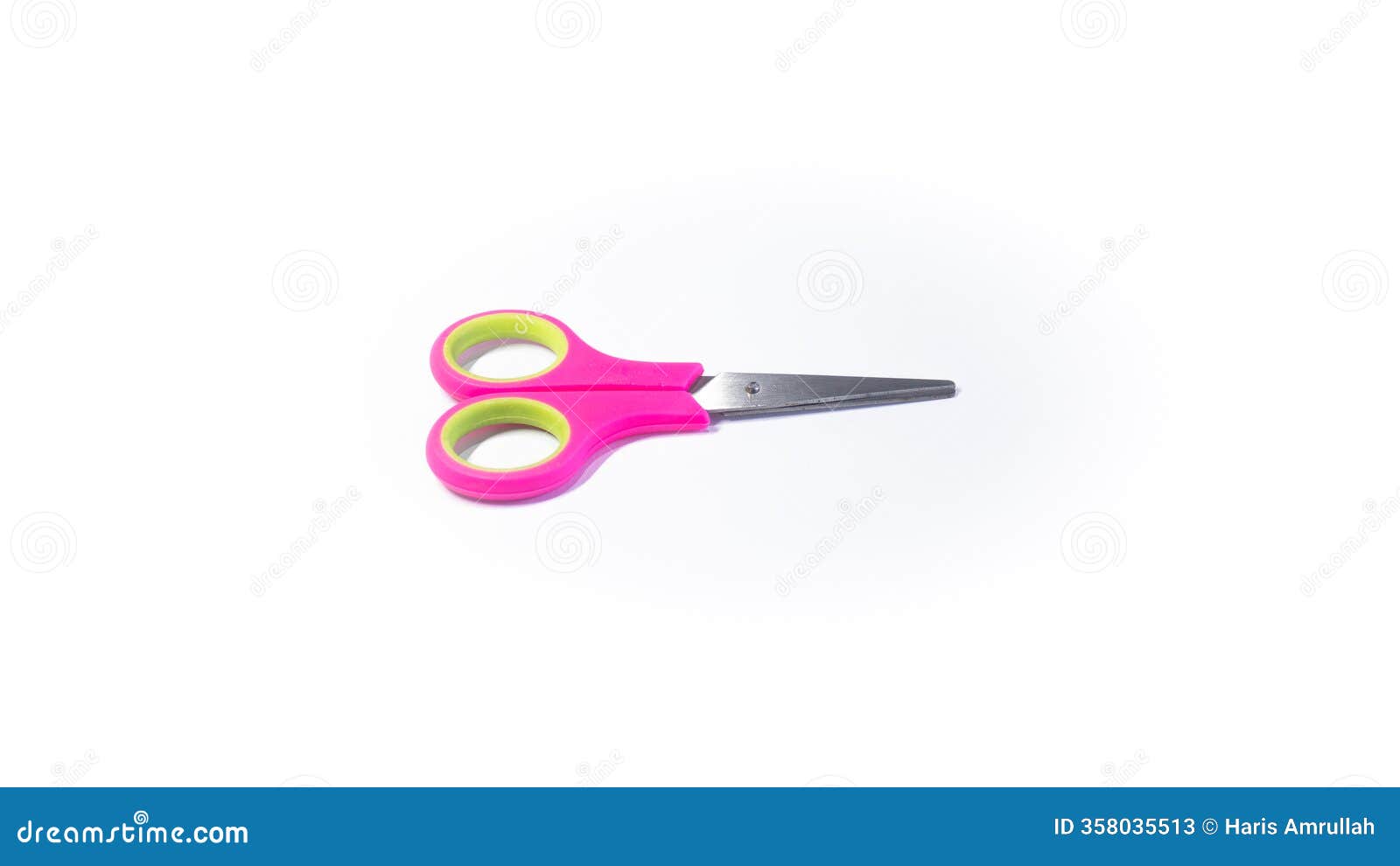 Office and Craft Scissors – Small Pink Scissors on White Background ...