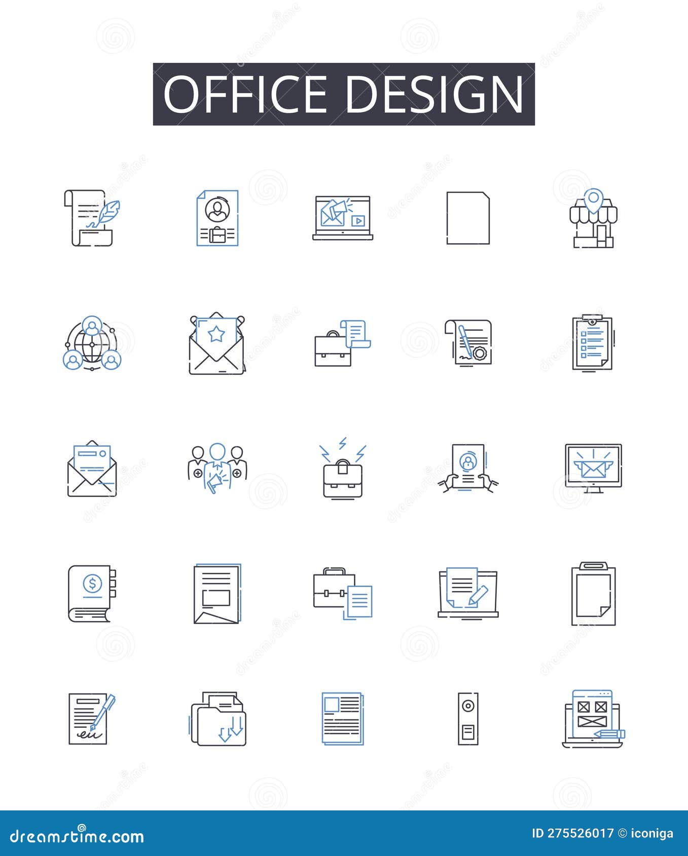 Knowledge Attainment Line Icons Collection. Learning, Education ...