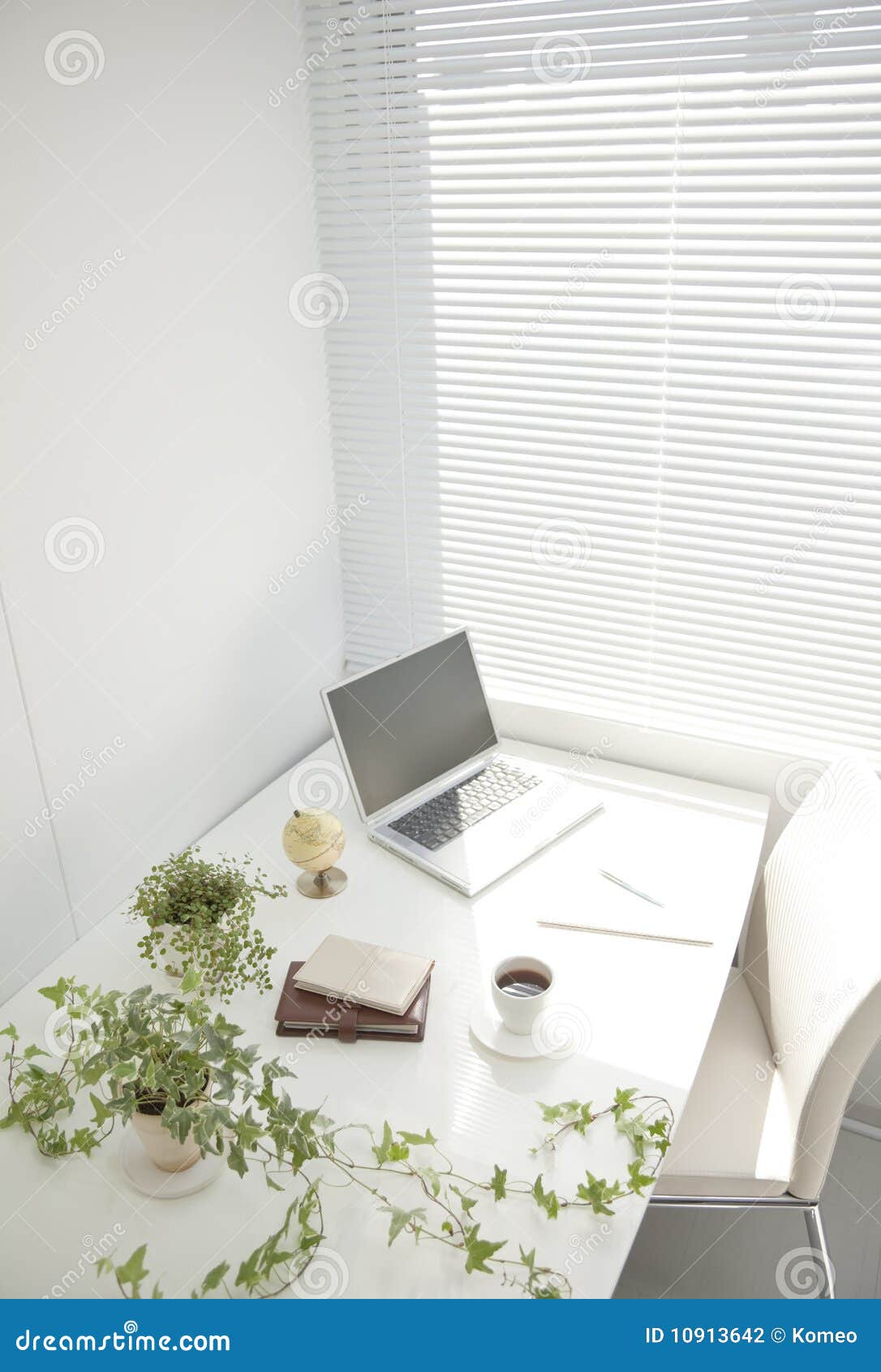 Office desk stock photo. Image of chair, internet, room - 10913642