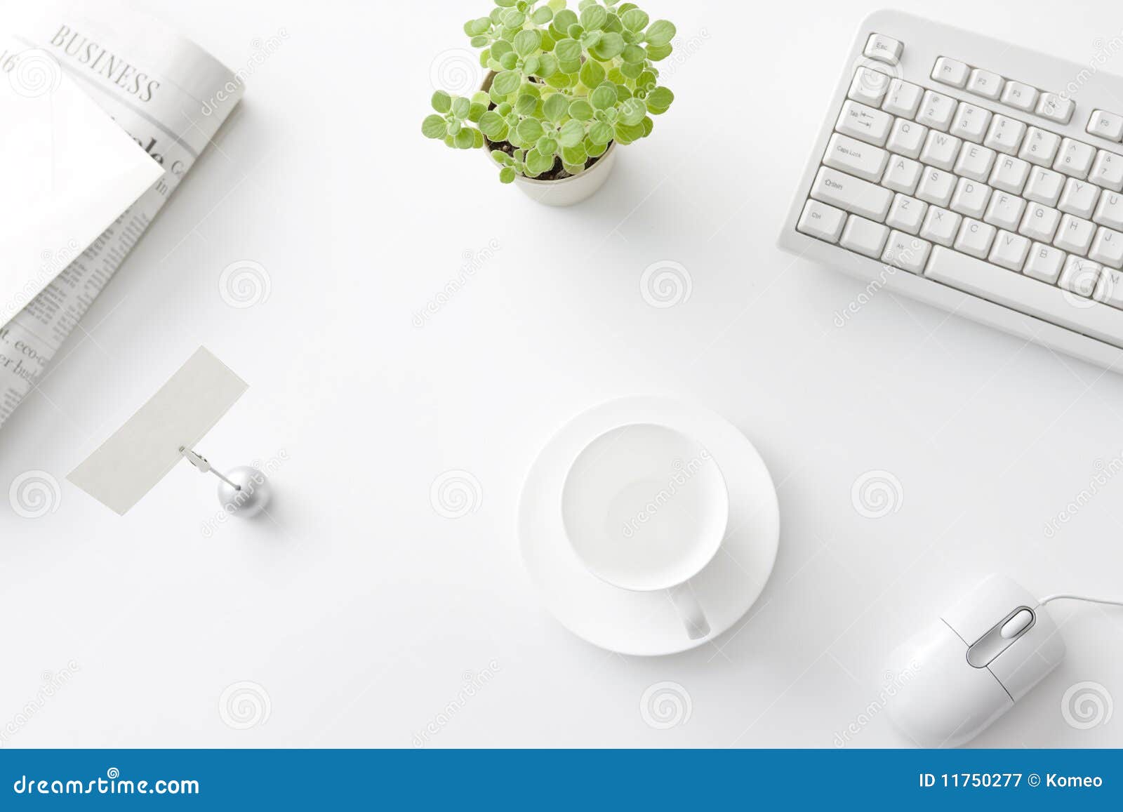 Office desk stock image. Image of newspaper, high, office - 11750277