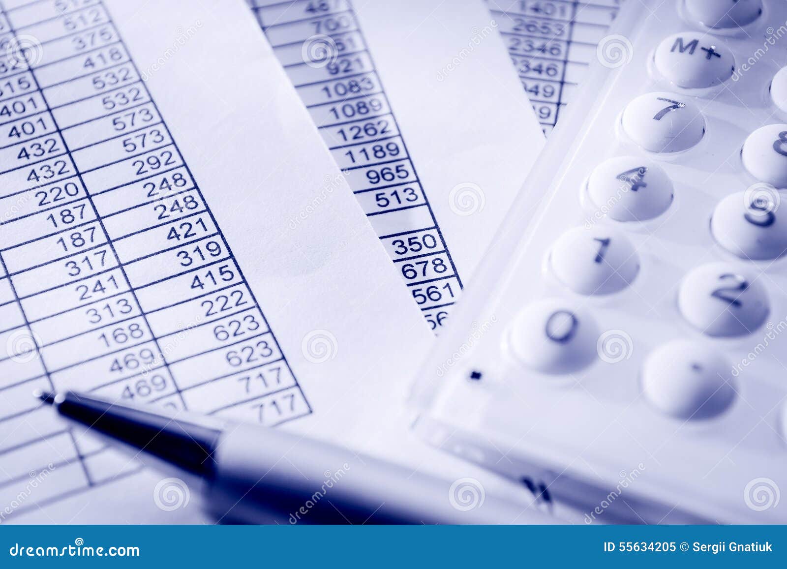 Office desk stock image. Image of lying, tone, finances - 55634205