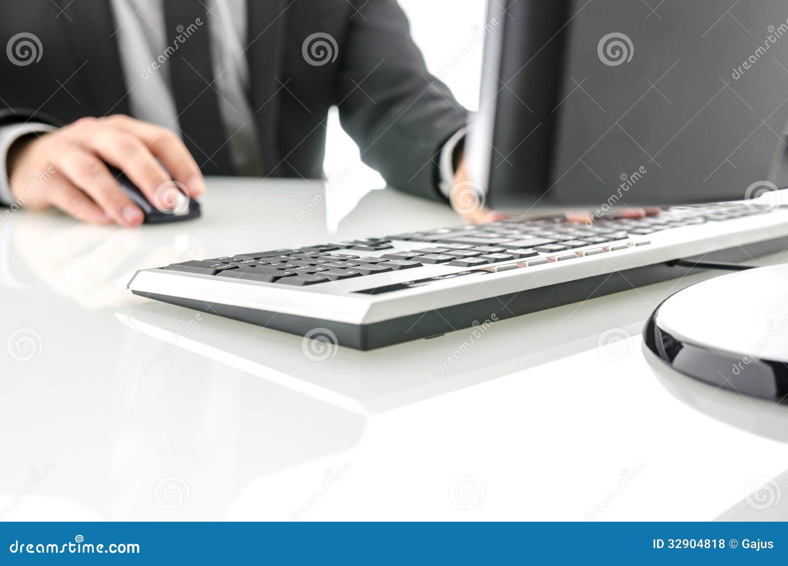 Office desk stock photo. Image of working, white, businessman - 32904818