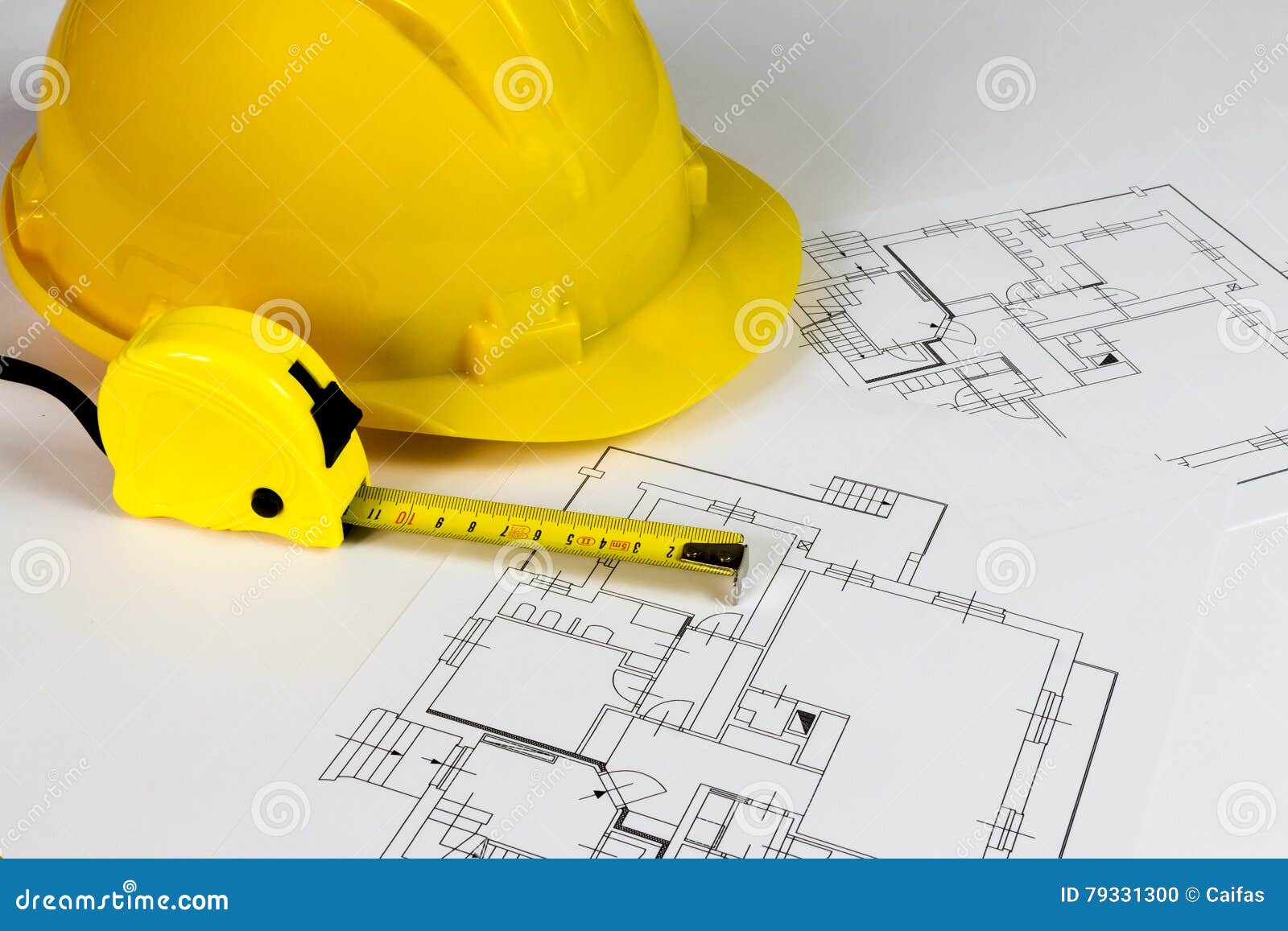 An Office Desk with the Project Papers Stock Photo - Image of success ...