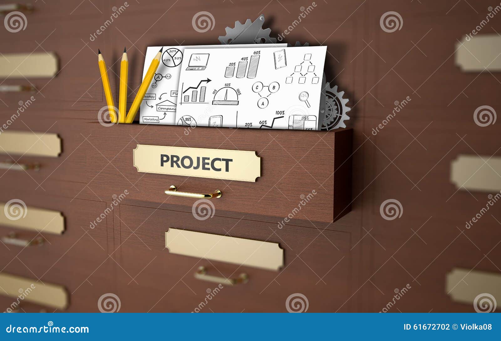 Office Drawers and Planning Stock Photo - Image of market, experience ...