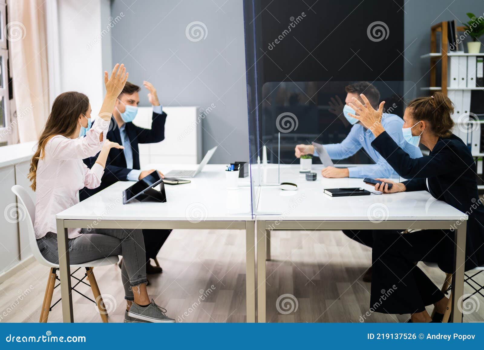 Office Employee Pressure stock photo. Image of conflict - 219137526